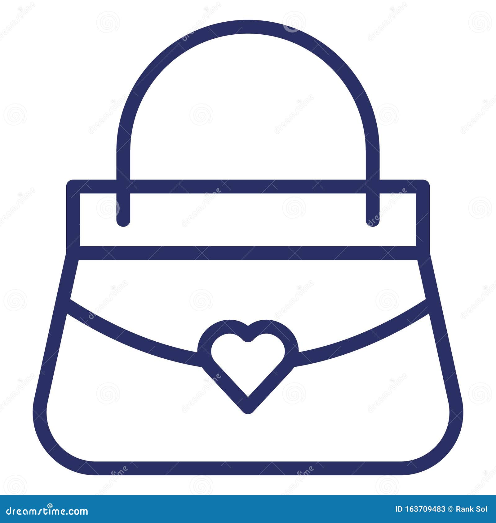 Ladies Purse Isolated Isolated Vector Icon Easily Editable Easily ...