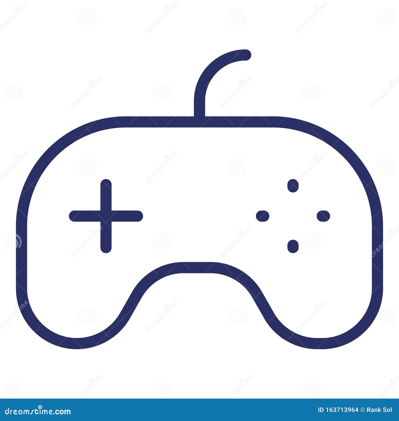 Joypad Isolated Isolated Vector Icon Easily Editable Easily Editable ...