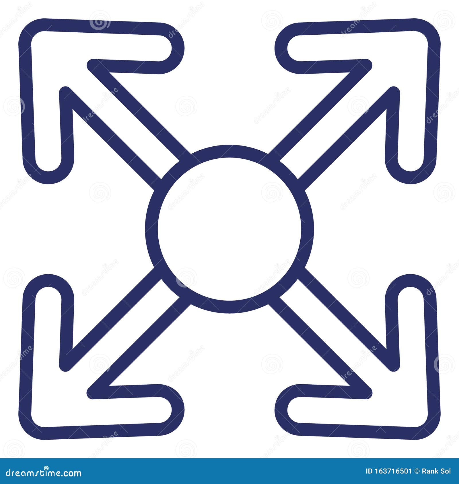 Expand Isolated Isolated Vector Icon Easily Editable Easily Editable ...