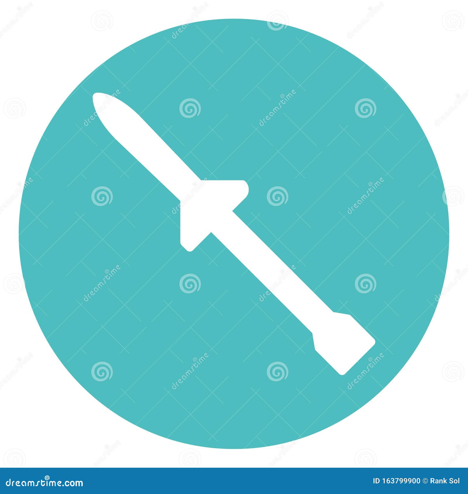 Commando Knife Isolated Vector Icon Which Can Easily Modify or Edit ...
