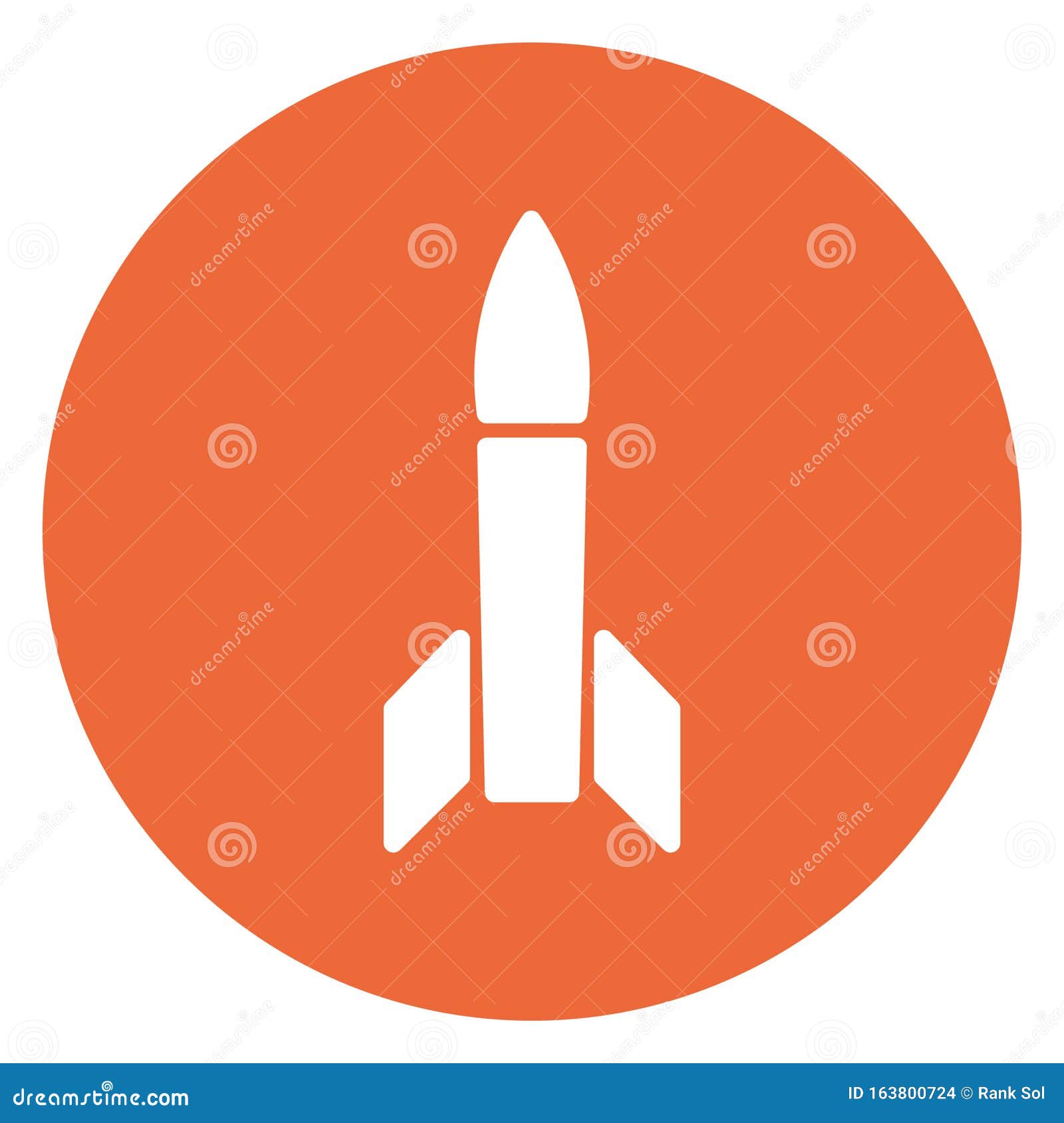 Anti Radar Missile Isolated Vector Icon Which Can Easily Modify or Edit ...