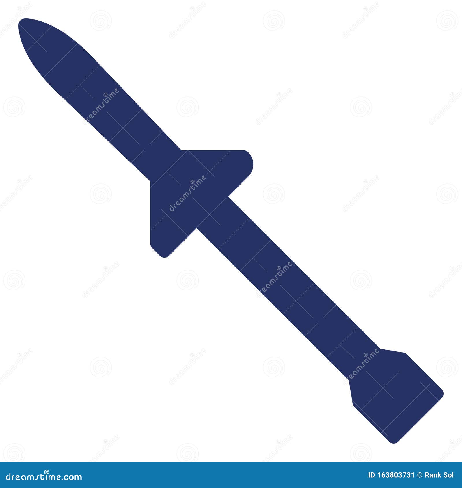 Commando Knife Isolated Vector Icon Which Can Easily Modify or Edit ...