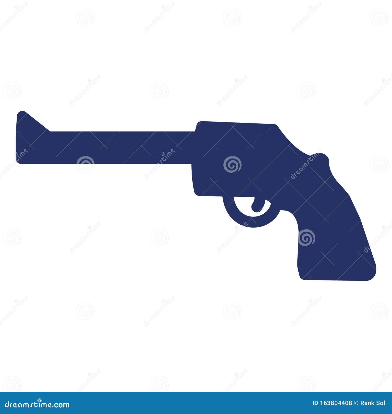 Gun Isolated Vector Icon Which Can Easily Modify or Edit Stock Vector ...