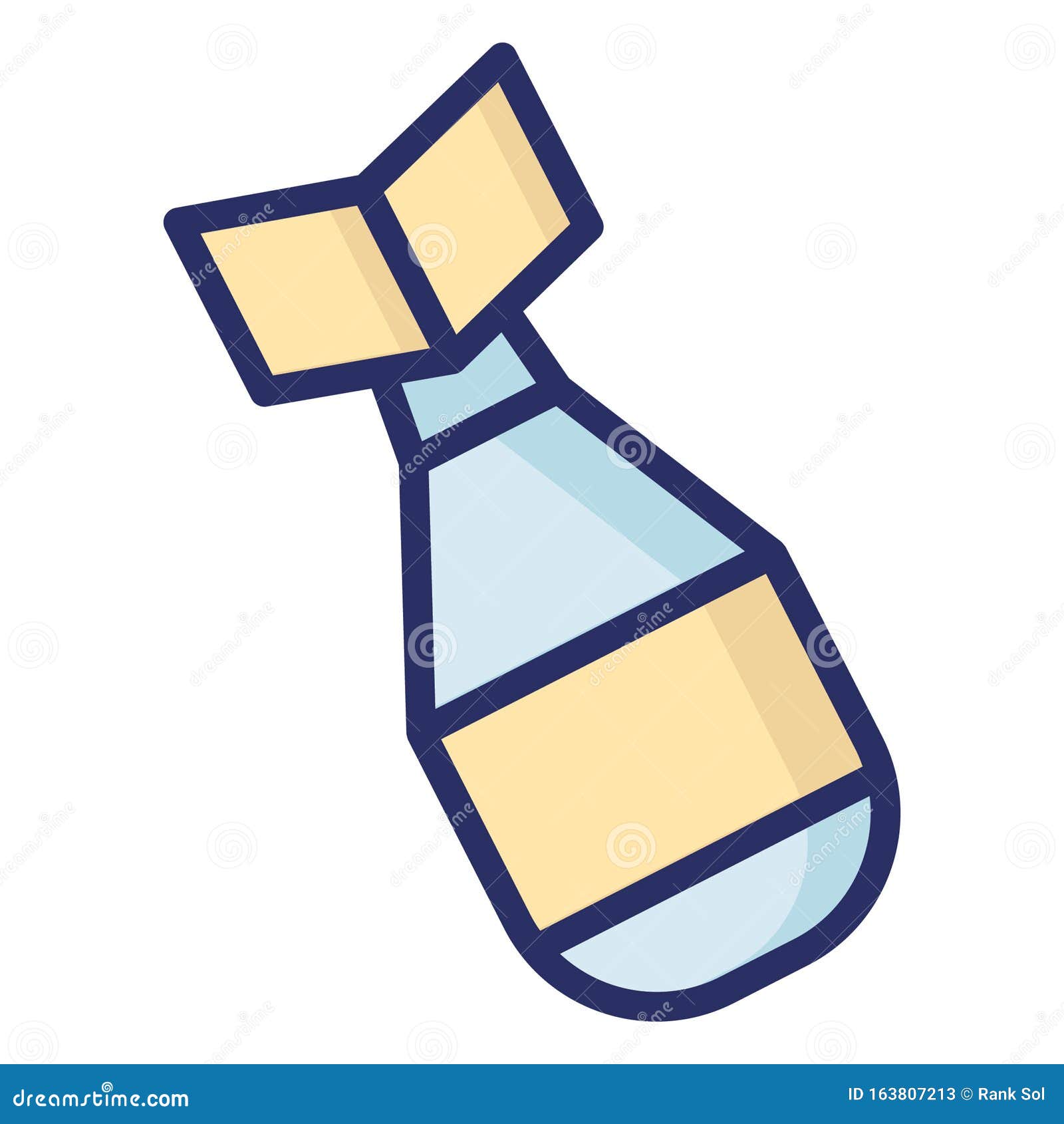 Aviation Bomb Isolated Vector Icon Which Can Easily Modify or Edit ...