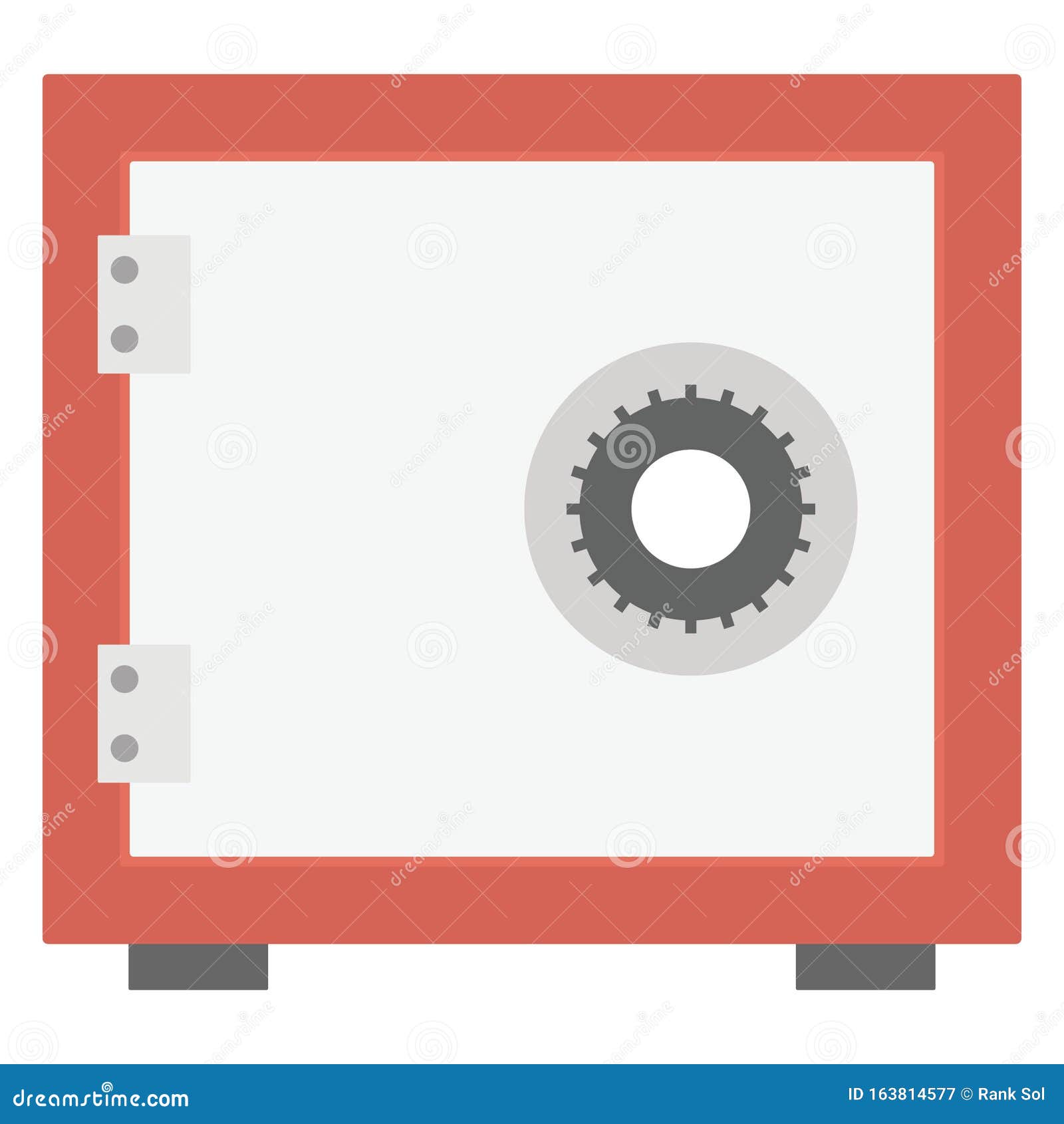 Money Locker Color Vector Icon Isolated and Fully Editable Stock Vector ...
