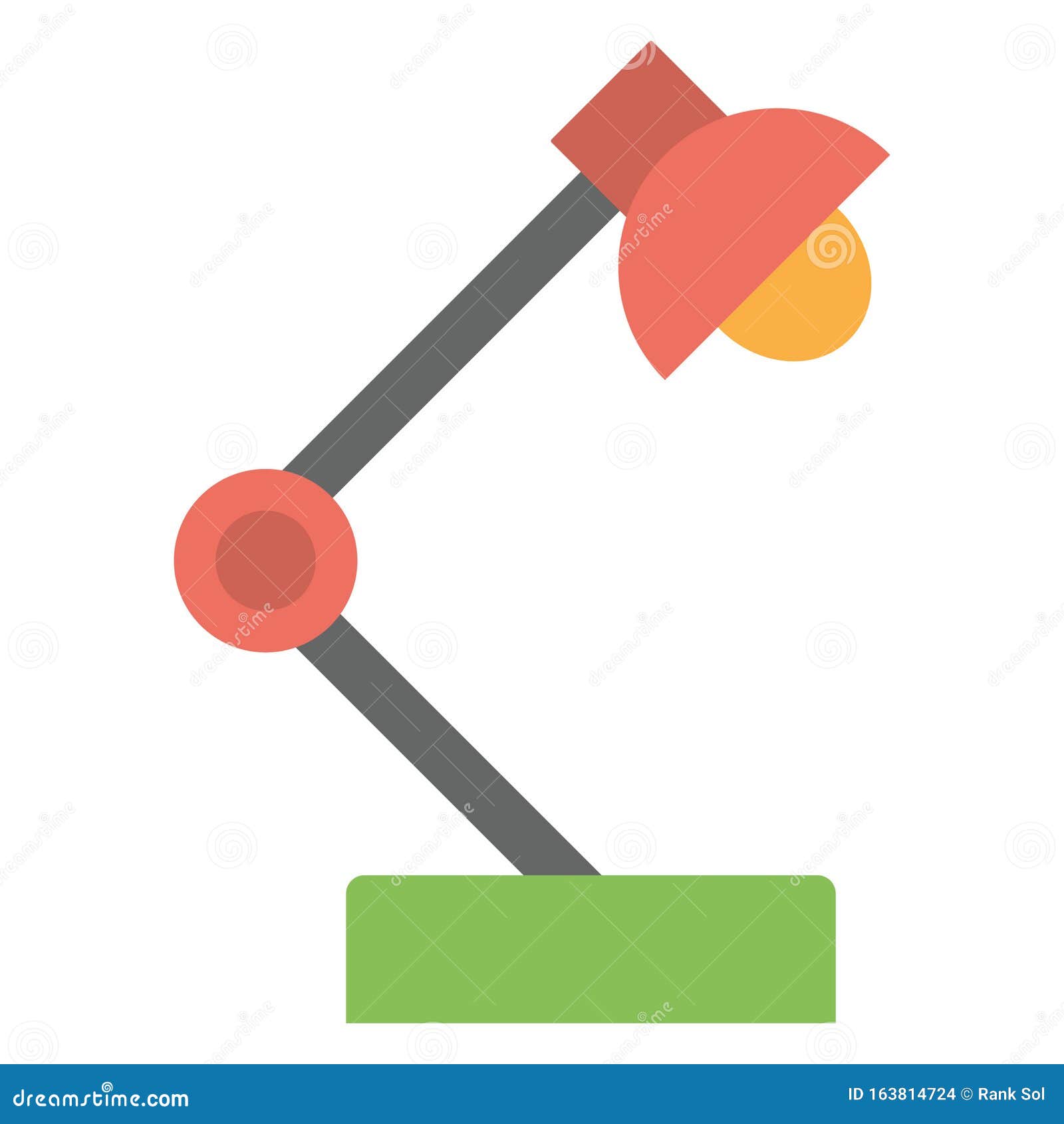 Decorative Lamp Color Vector Icon Isolated and Fully Editable Stock ...