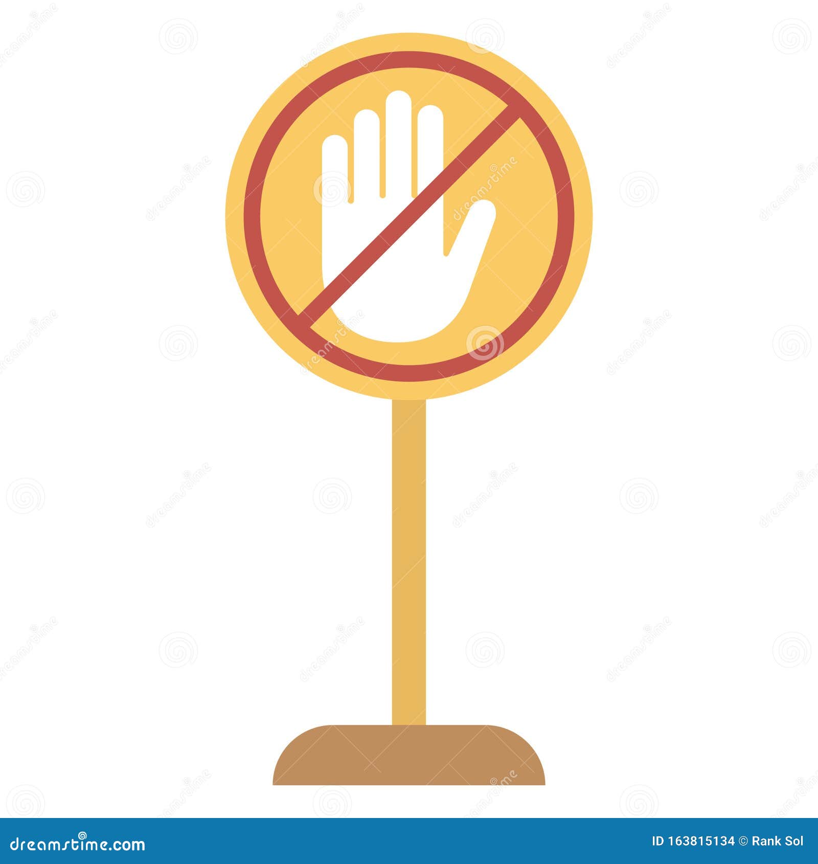 Halt Icon Vector Illustration | CartoonDealer.com #31279036