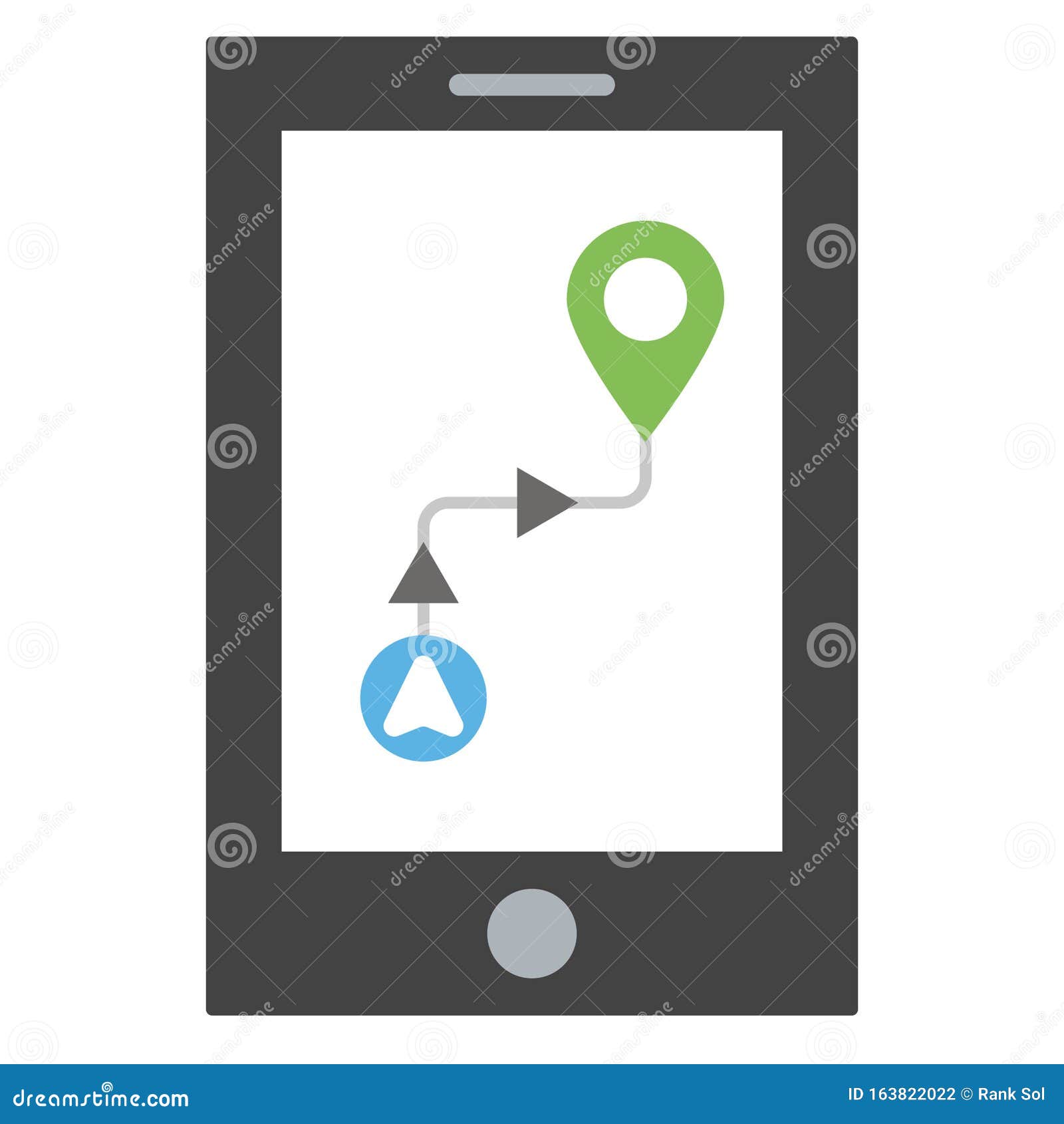 Gps Isolated Color Vector Icon Which Can Easily Modify or Edit Stock ...