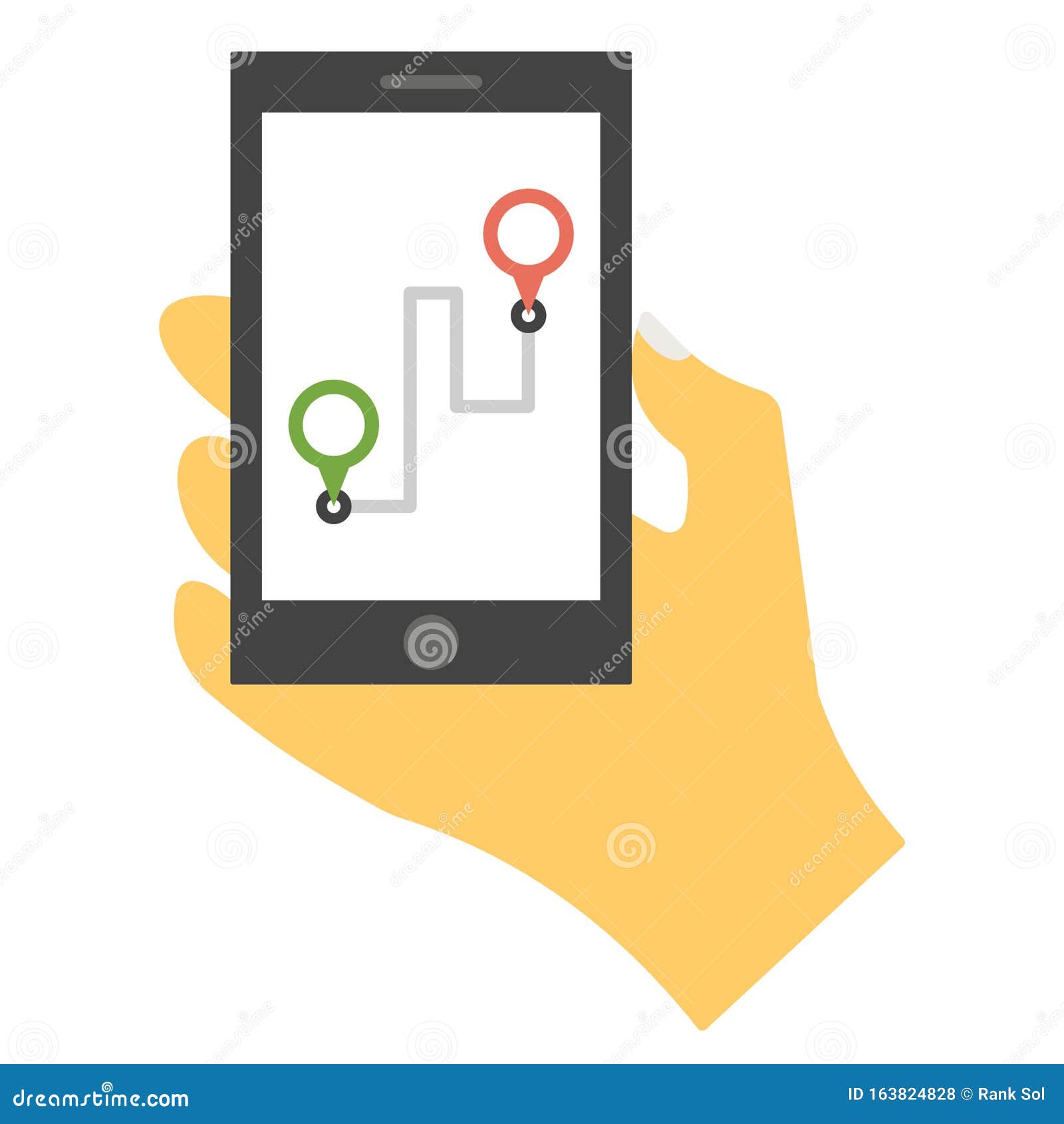 Google Maps Isolated Color Vector Icon Which Can Easily Modify or Edit ...