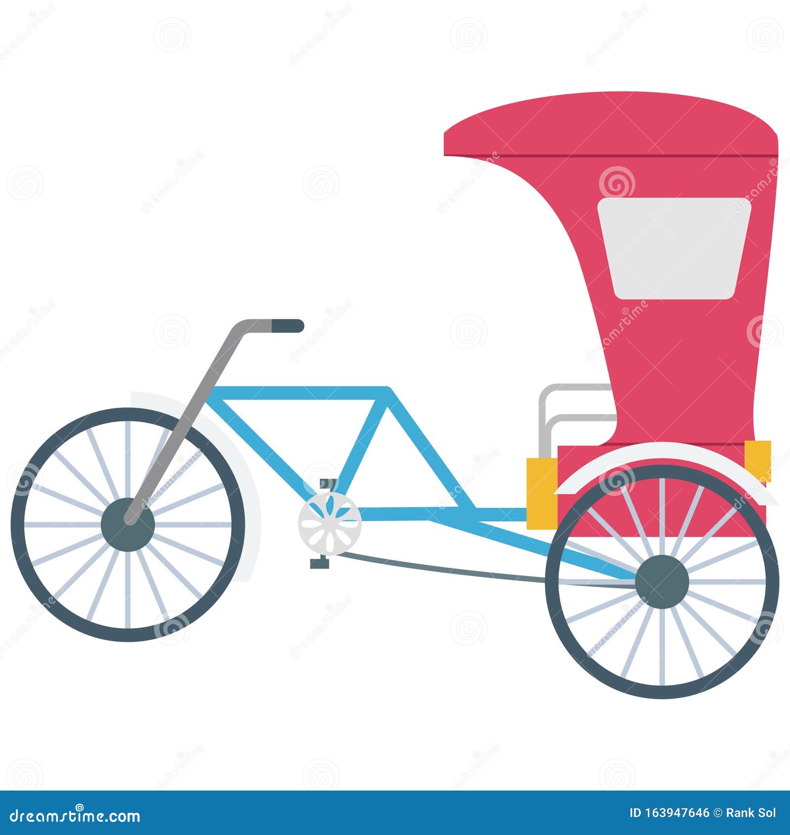 Cycle Rickshaw Color Vector Icon Which is Fully Editable, You Can ...