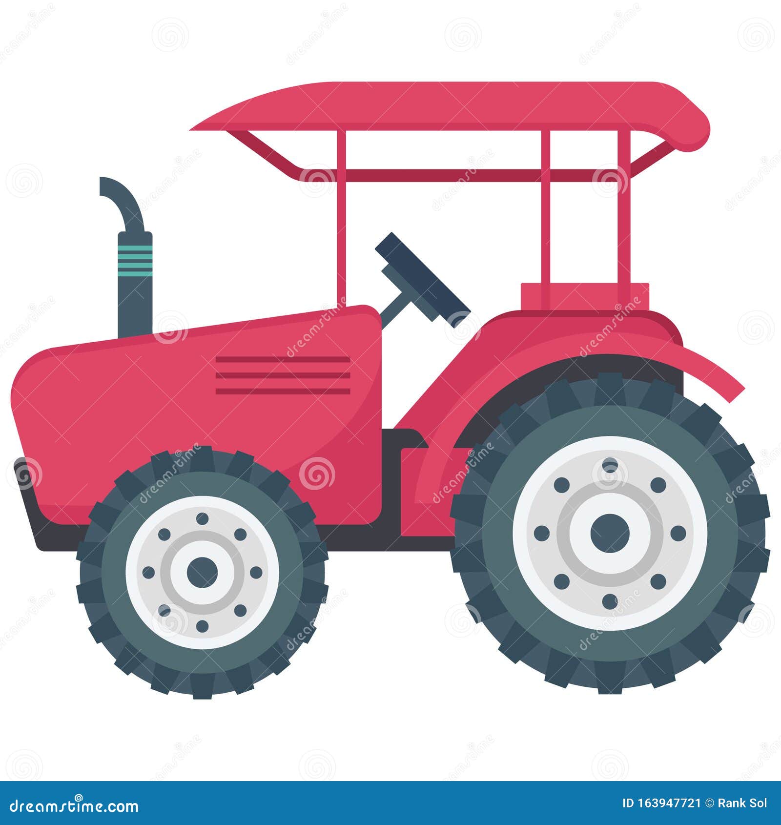 Tractor Color Vector Icon Which is Fully Editable, You Can Modify it ...