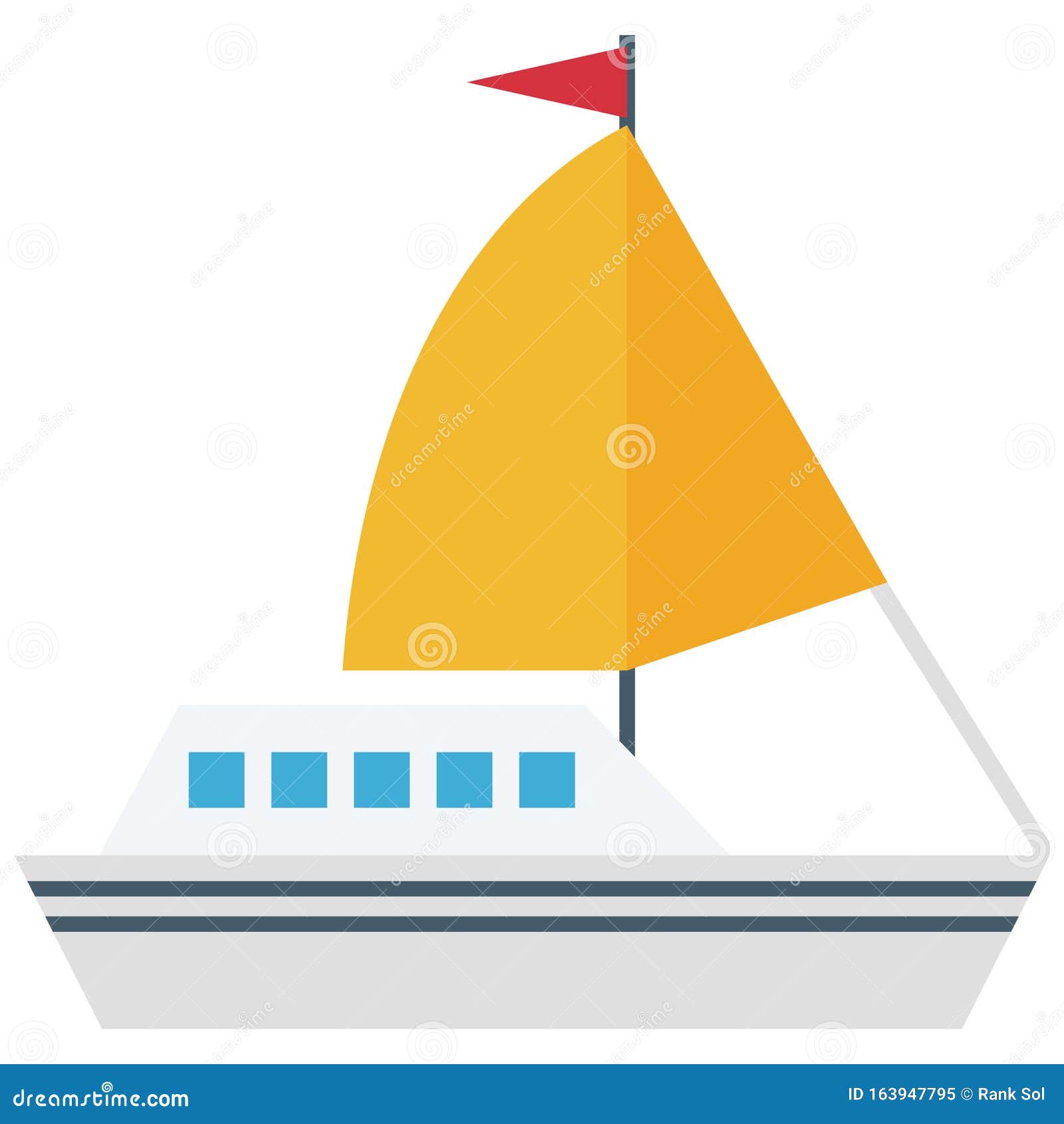 Boat Color Vector Icon Which is Fully Editable, You Can Modify it ...