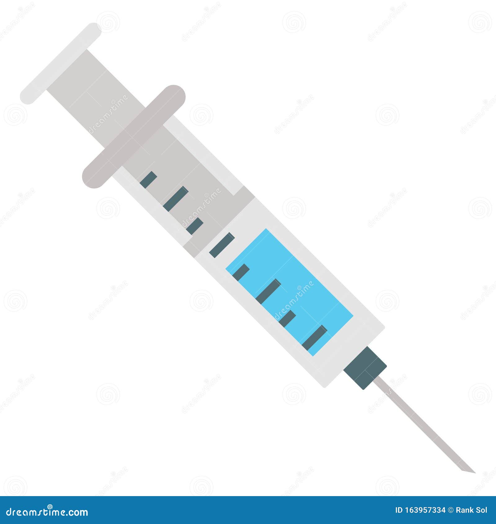 Injection Color Vector Icon that Can Easily Modify or Edit Stock ...