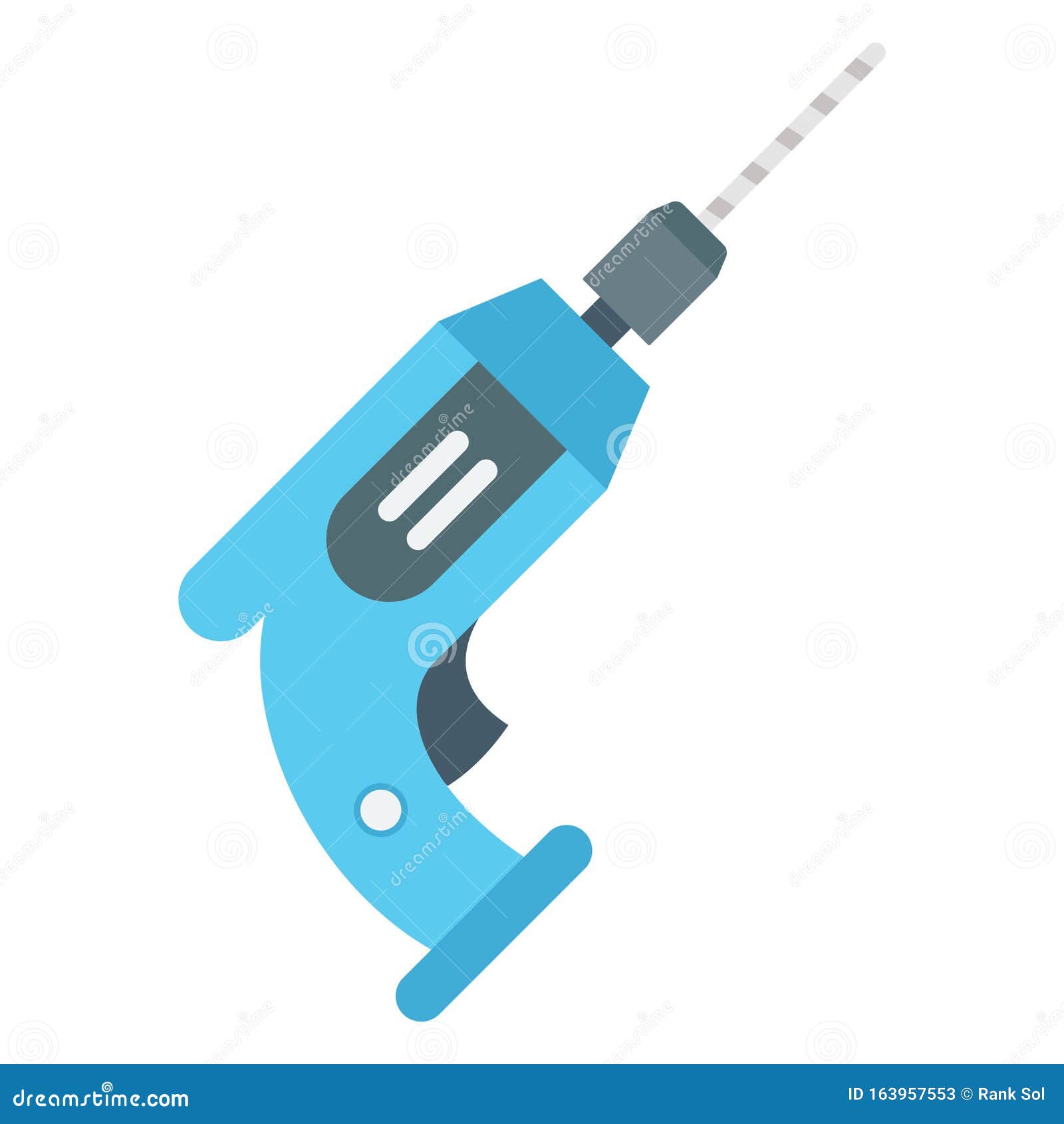 Dig Machine Color Vector Icon that Can Easily Modify or Edit Stock ...