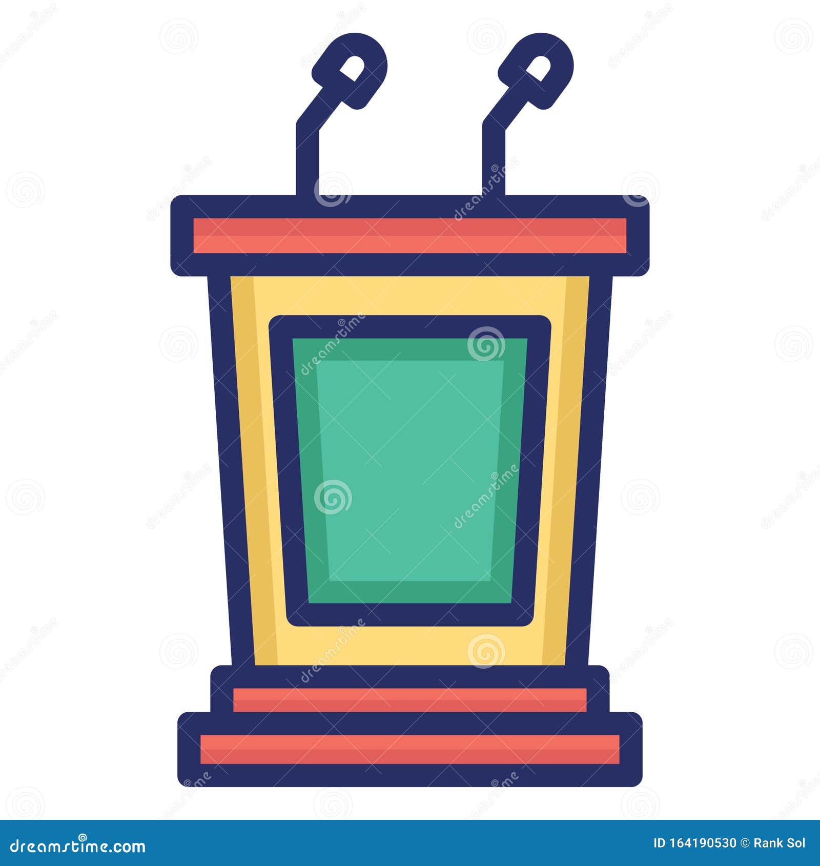 Ace Attorney Isolated Vector Icon Which Can Easily Modify or Edit Stock ...