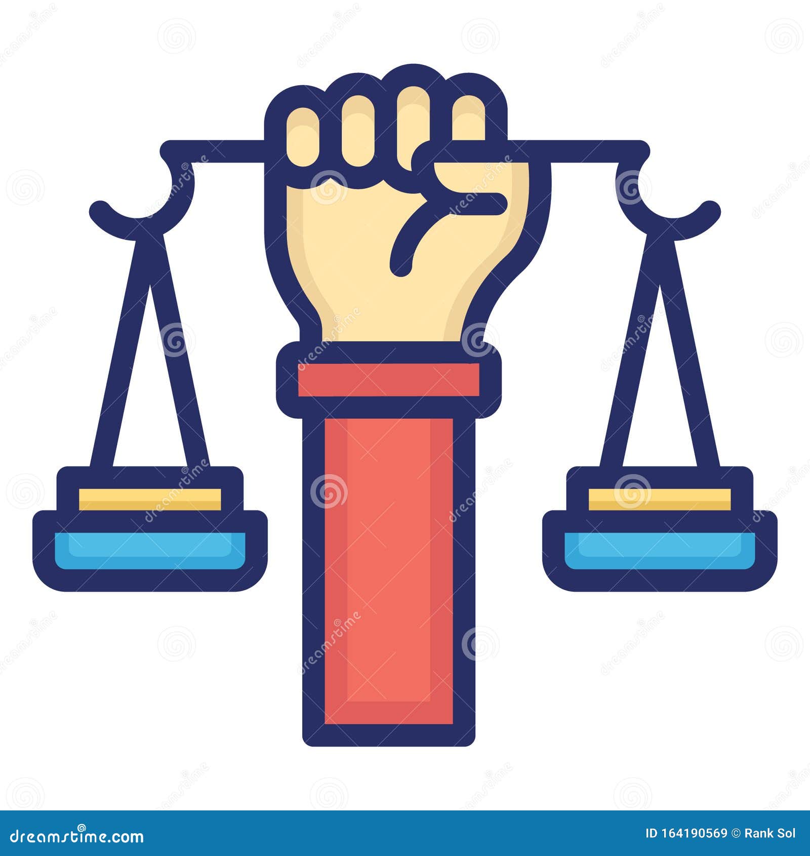 Citizen Rights Isolated Vector Icon Which Can Easily Modify or Edit ...