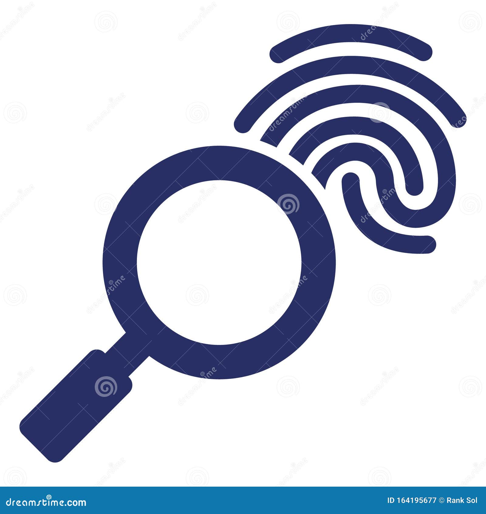 Forensics Isolated Vector Icon Which Can Easily Modify or Edit Stock ...