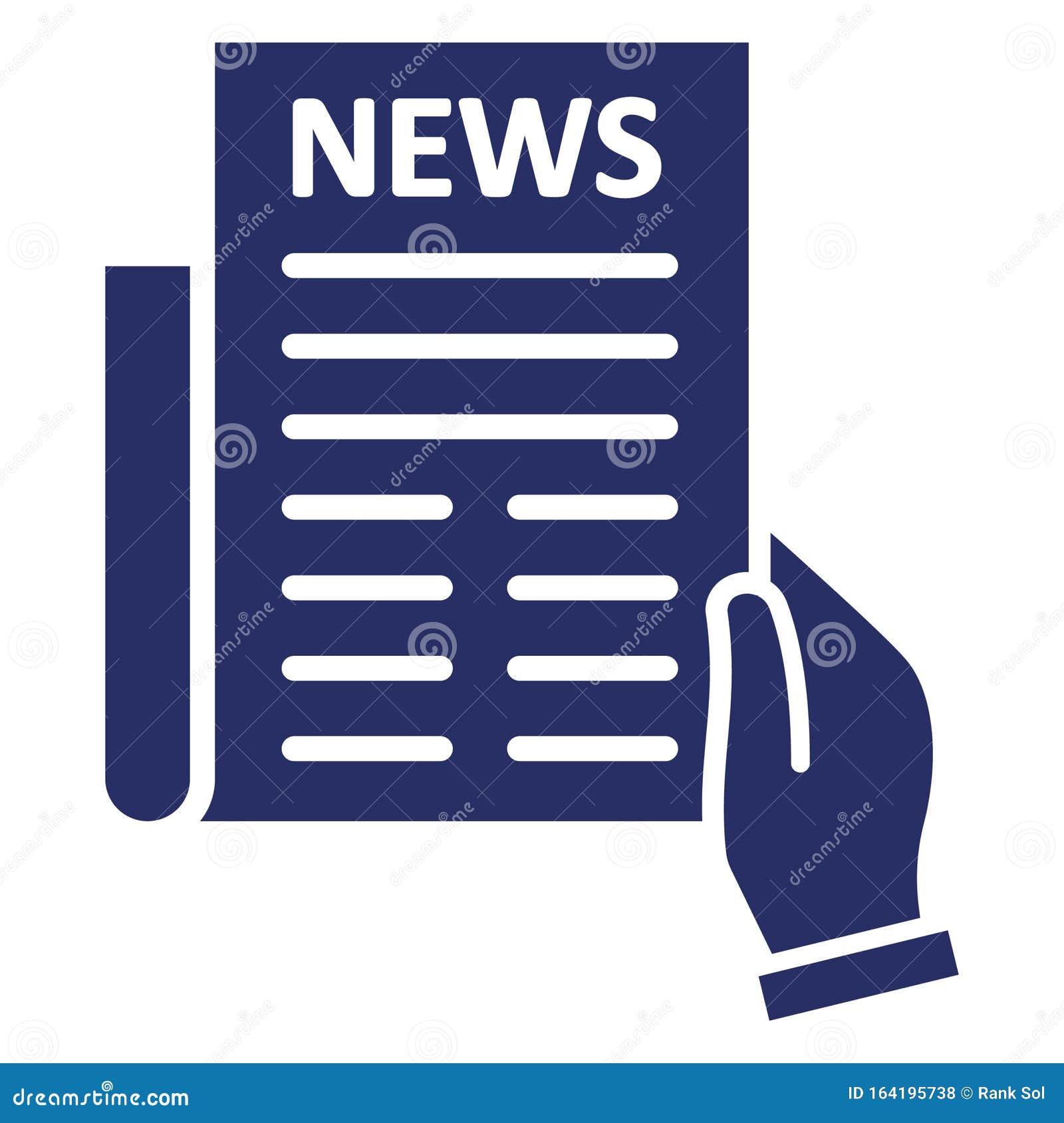 Business Law News Isolated Vector Icon Which Can Easily Modify or Edit ...