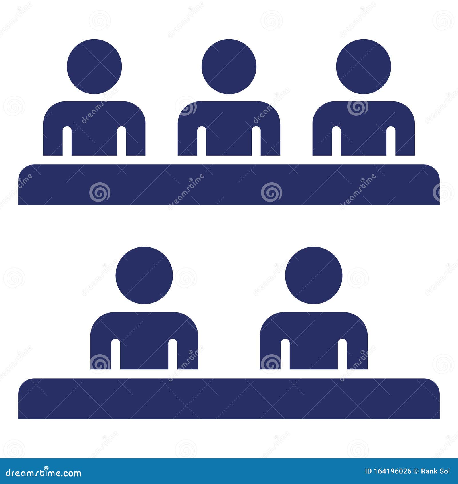 Audience Isolated Vector Icon Which Can Easily Modify or Edit Stock ...