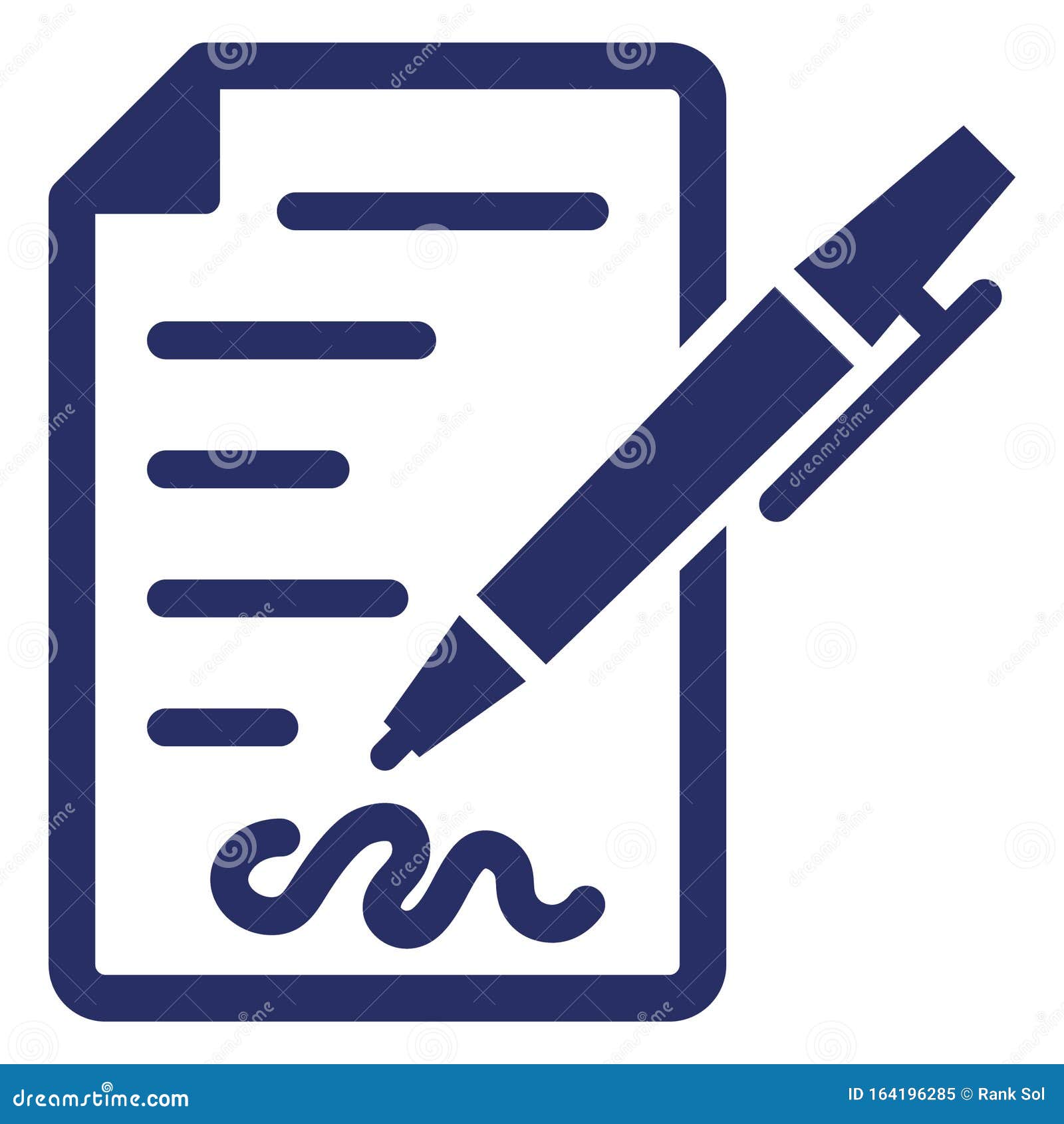 Application Form Isolated Vector Icon Which Can Easily Modify or Edit ...