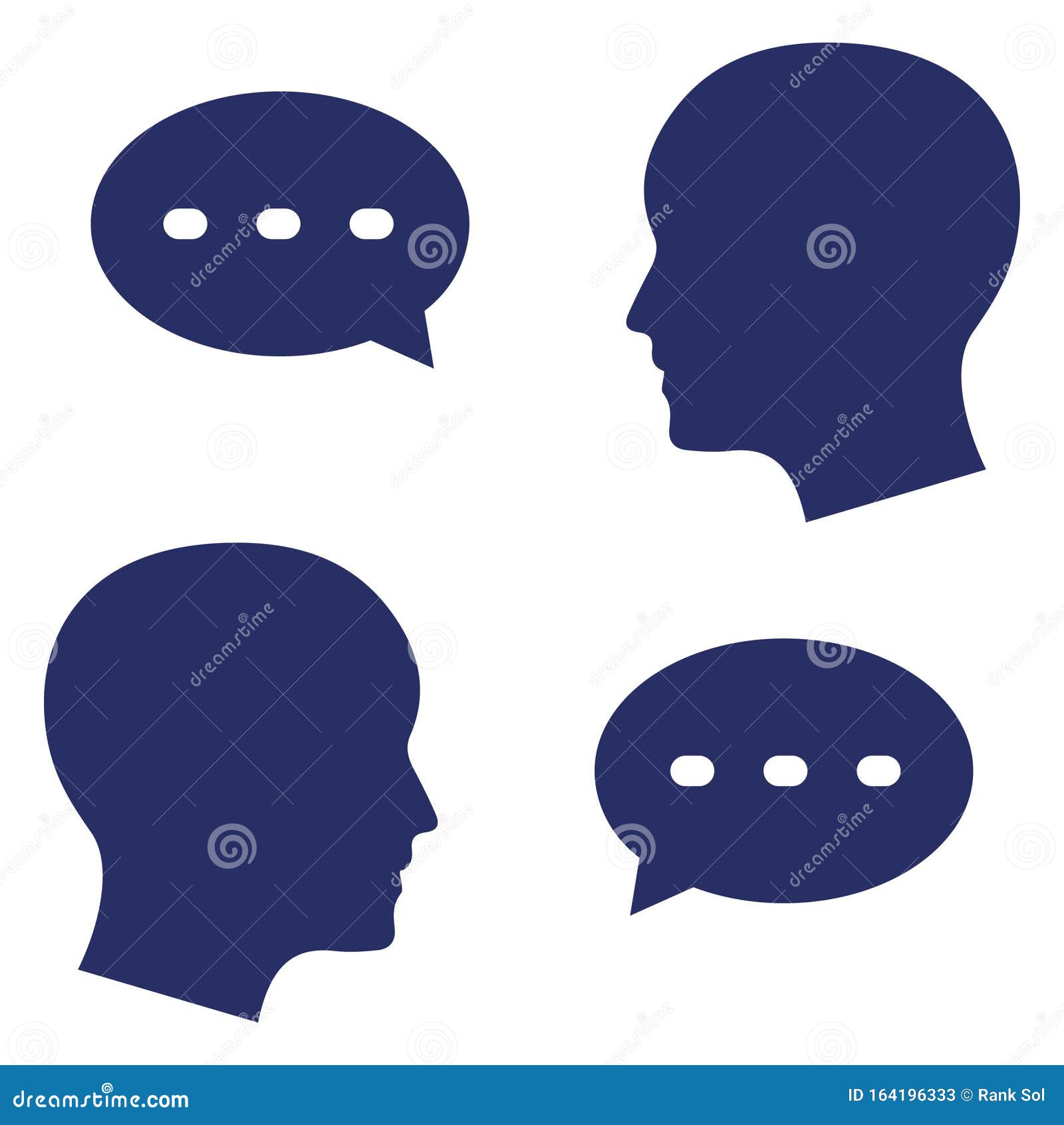 Talking Isolated Vector Icon Which Can Easily Modify or Edit Stock ...