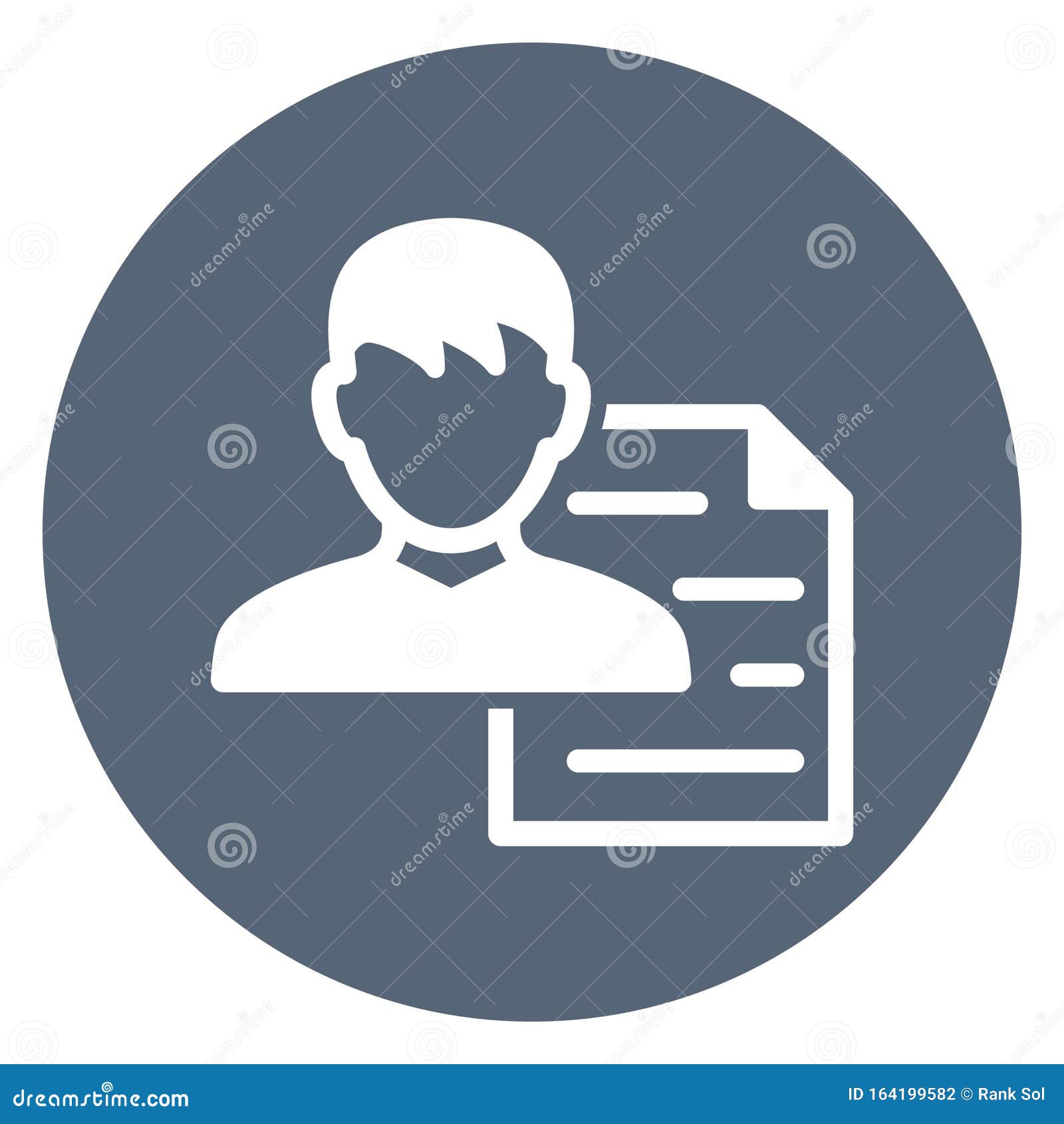 Criminal Record Isolated Vector Icon Which Can Easily Modify or Edit ...