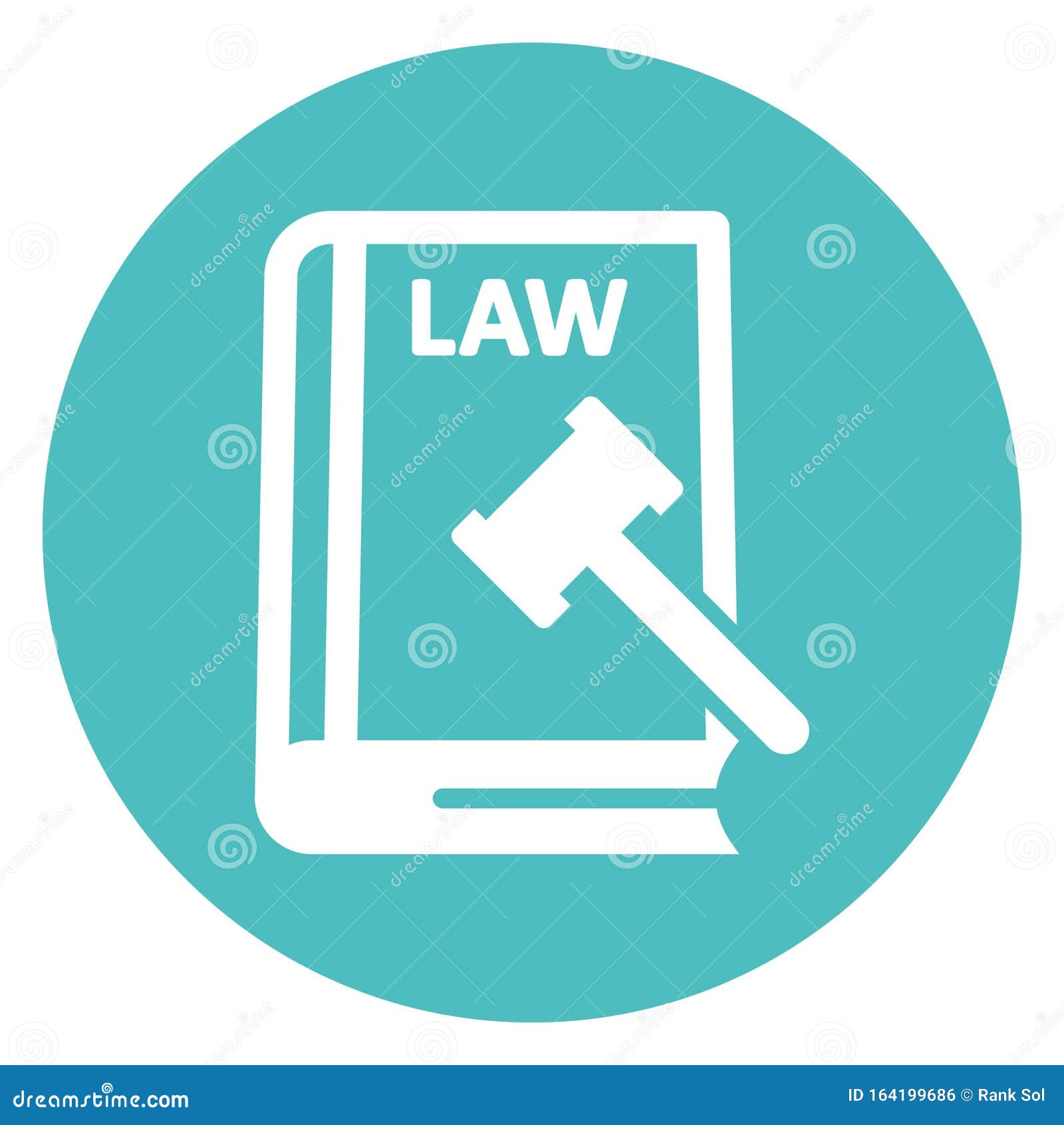 Lawbook Isolated Vector Icon Which Can Easily Modify or Edit Stock ...