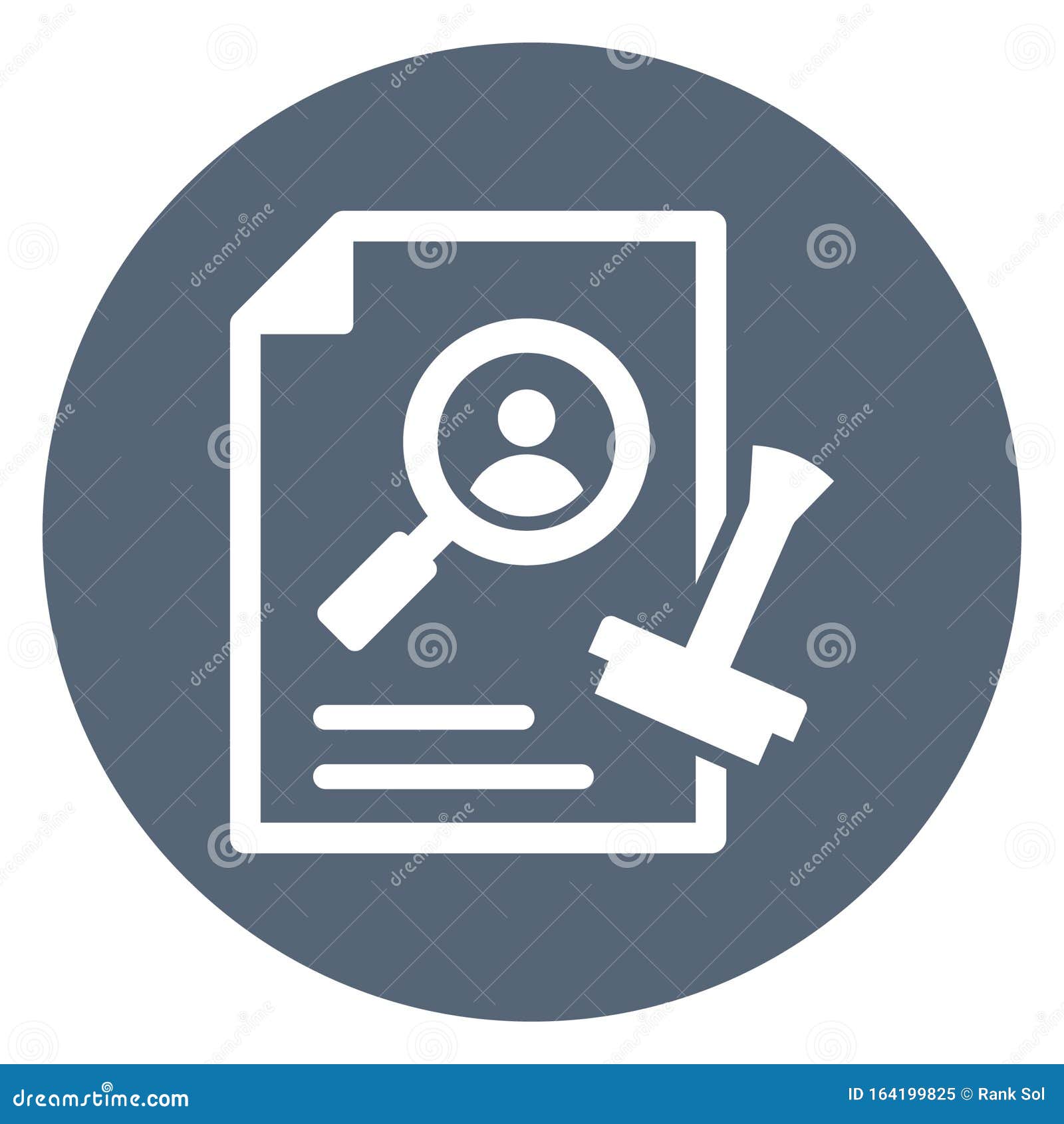 Criminal Case Isolated Vector Icon Which Can Easily Modify or Edit ...
