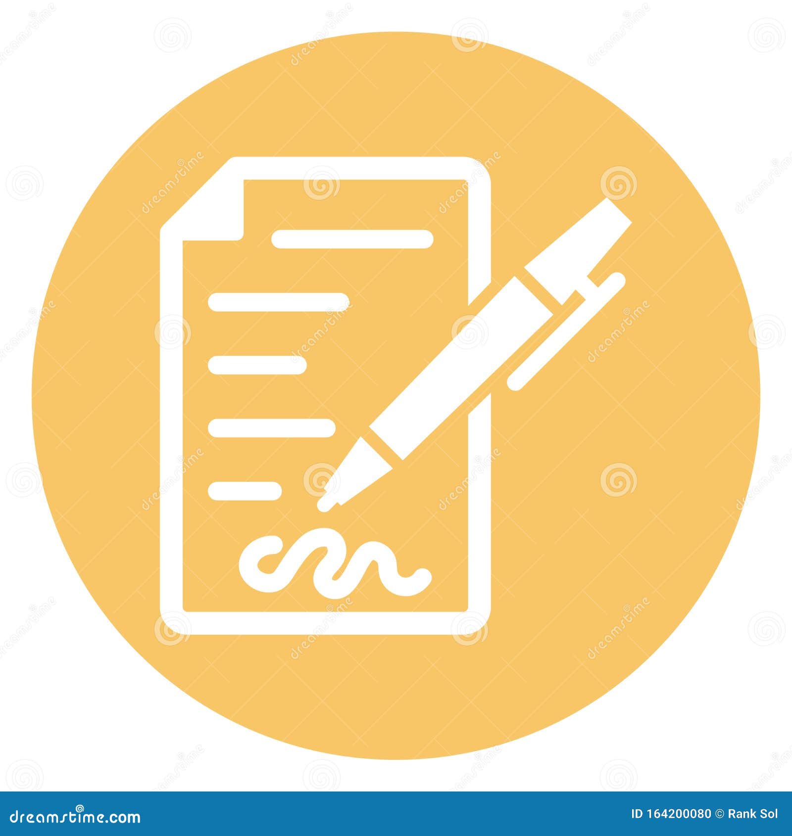 Application Form Isolated Vector Icon Which Can Easily Modify or Edit ...