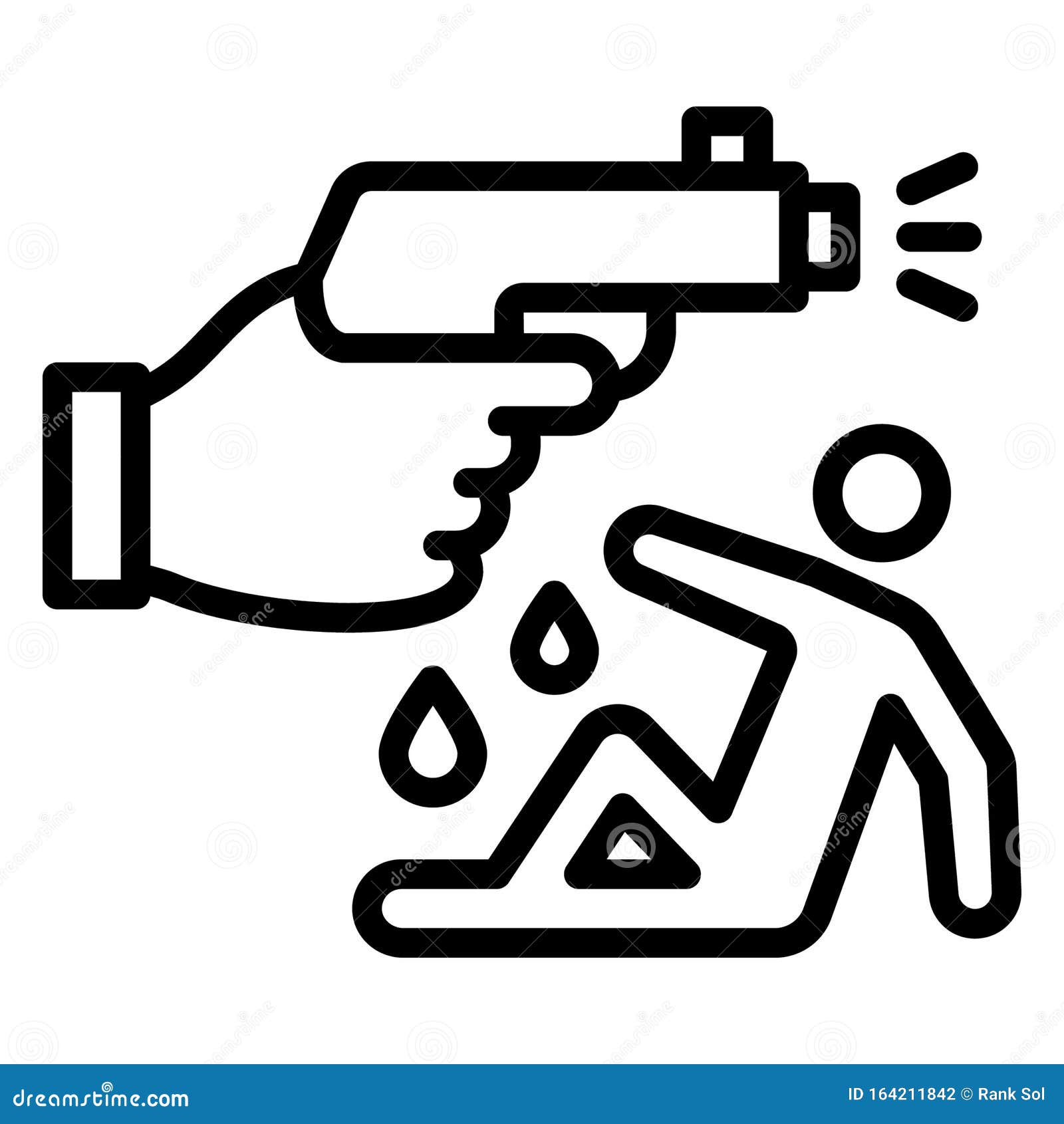 Cold Blooded Isolated Vector Icon Which Can Easily Modify or Edit Stock ...