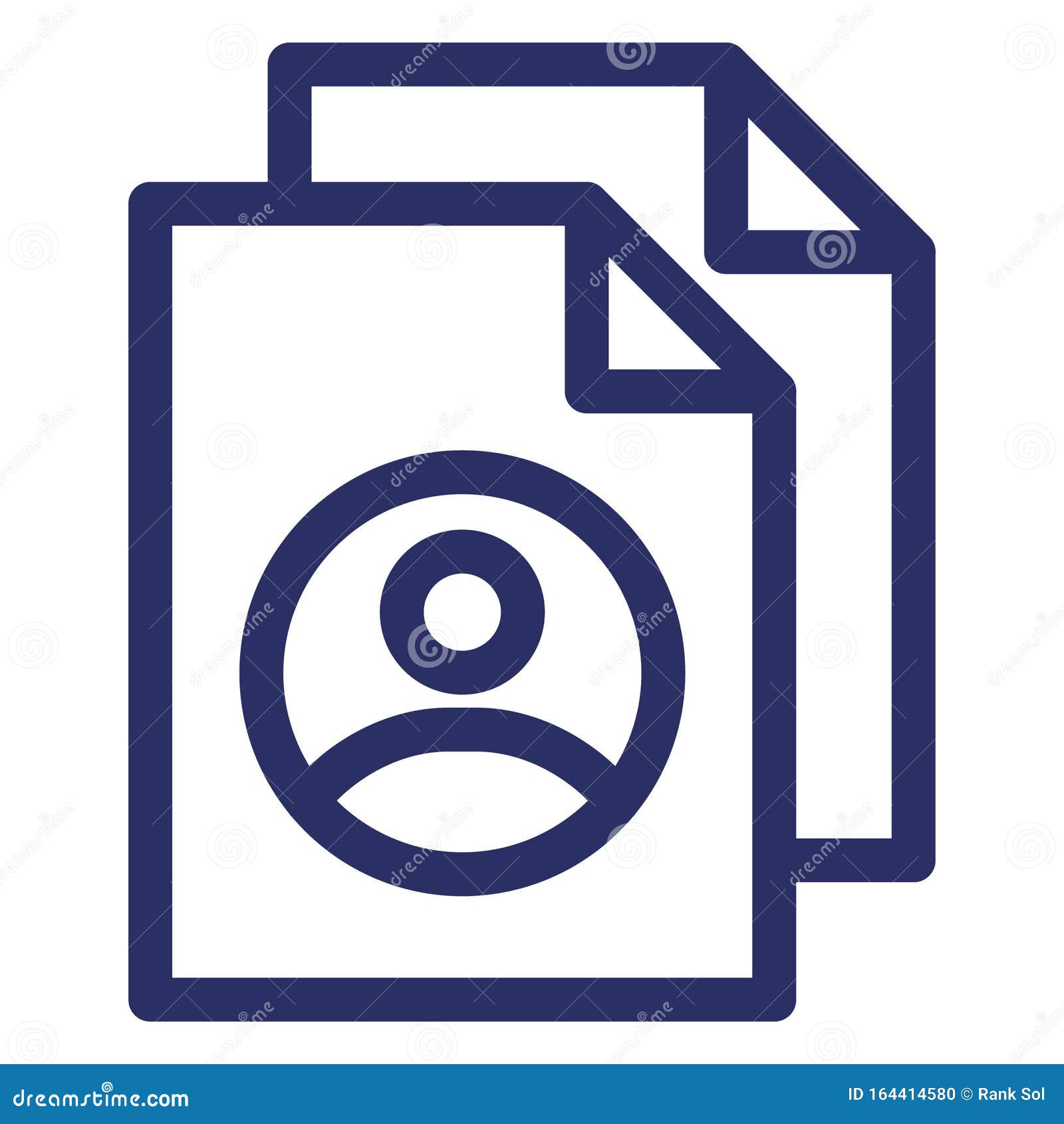 Bio Sheet Isolated Vector Icon Which Can Easily Modify or Edit Stock ...