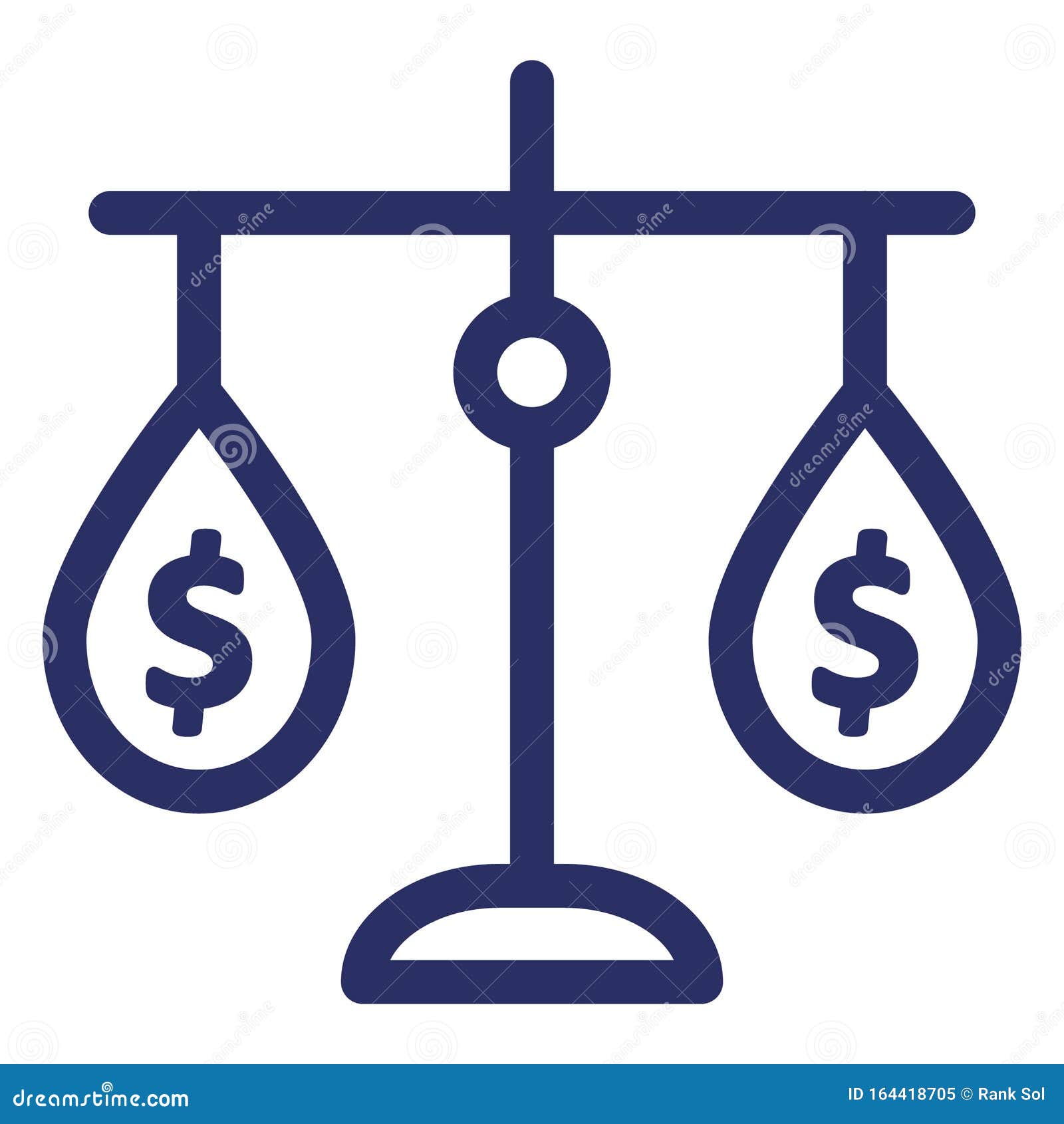 Currency Value Isolated Vector Icon Which Can Easily Modify or Edit ...