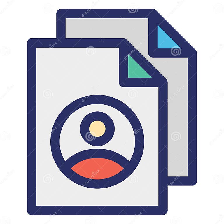 Bio Sheet Isolated Vector Icon Which Can Easily Modify or Edit Stock ...