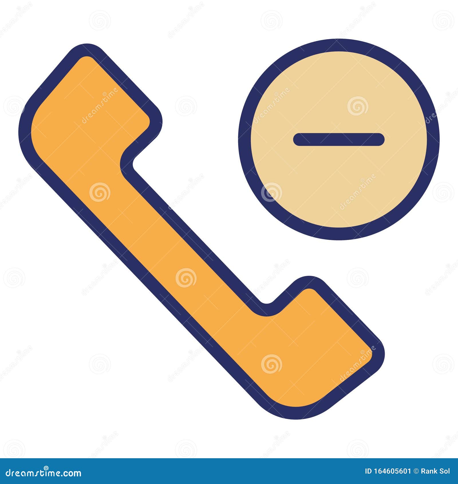 Call Isolated Vector Icon Fully Editable Stock Vector - Illustration of ...