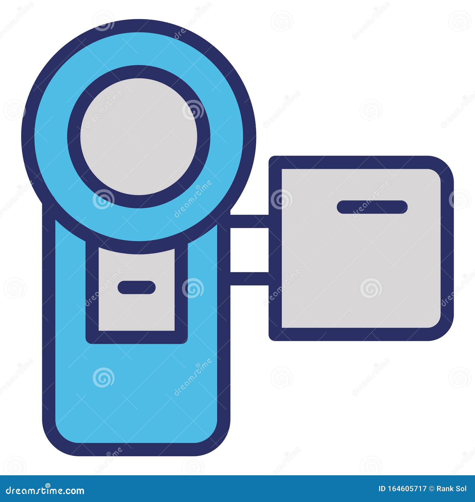 Cam Isolated Vector Icon Fully Editable Stock Illustration ...