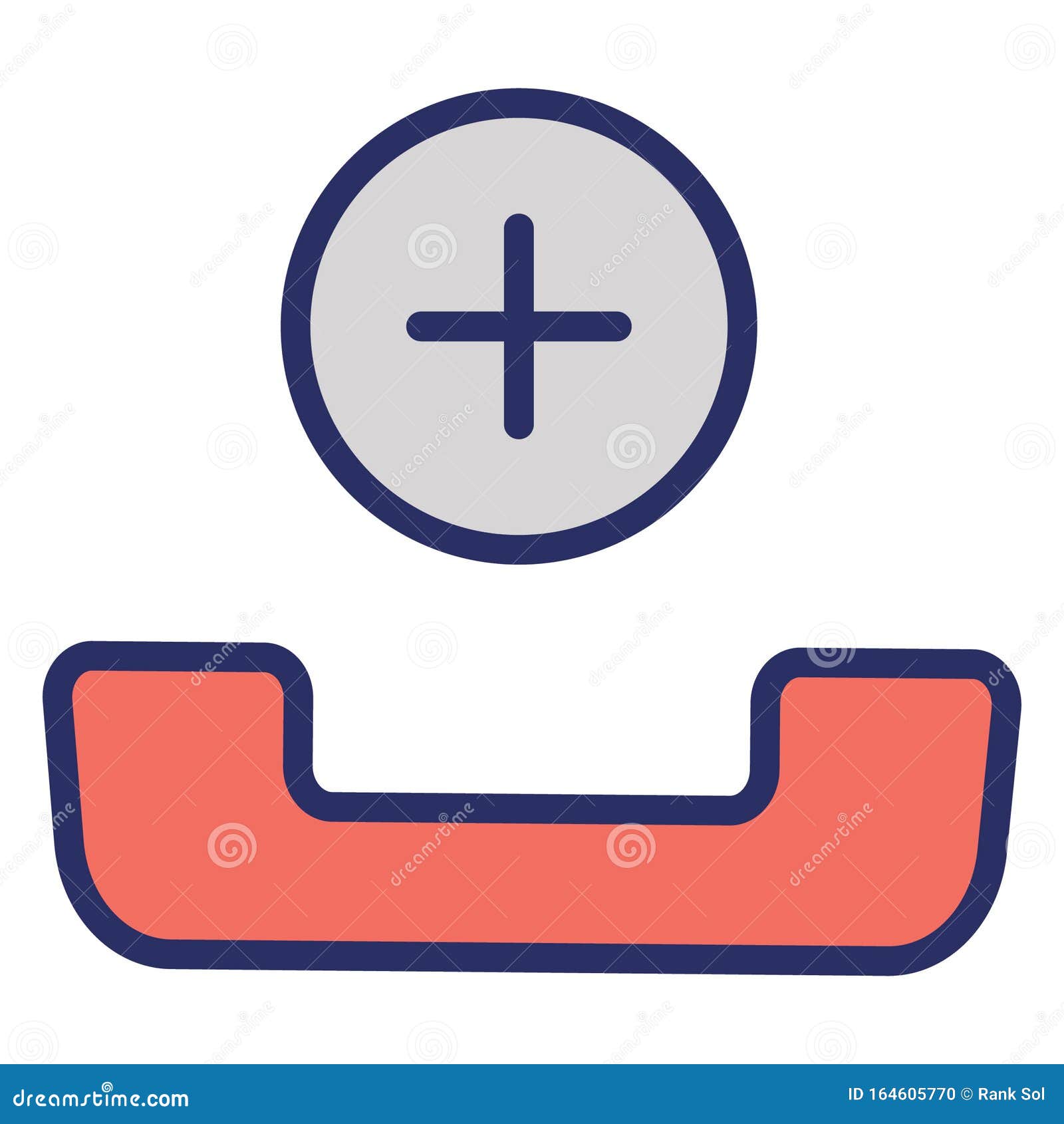 Add To Call Isolated Vector Icon Fully Editable Stock Vector ...