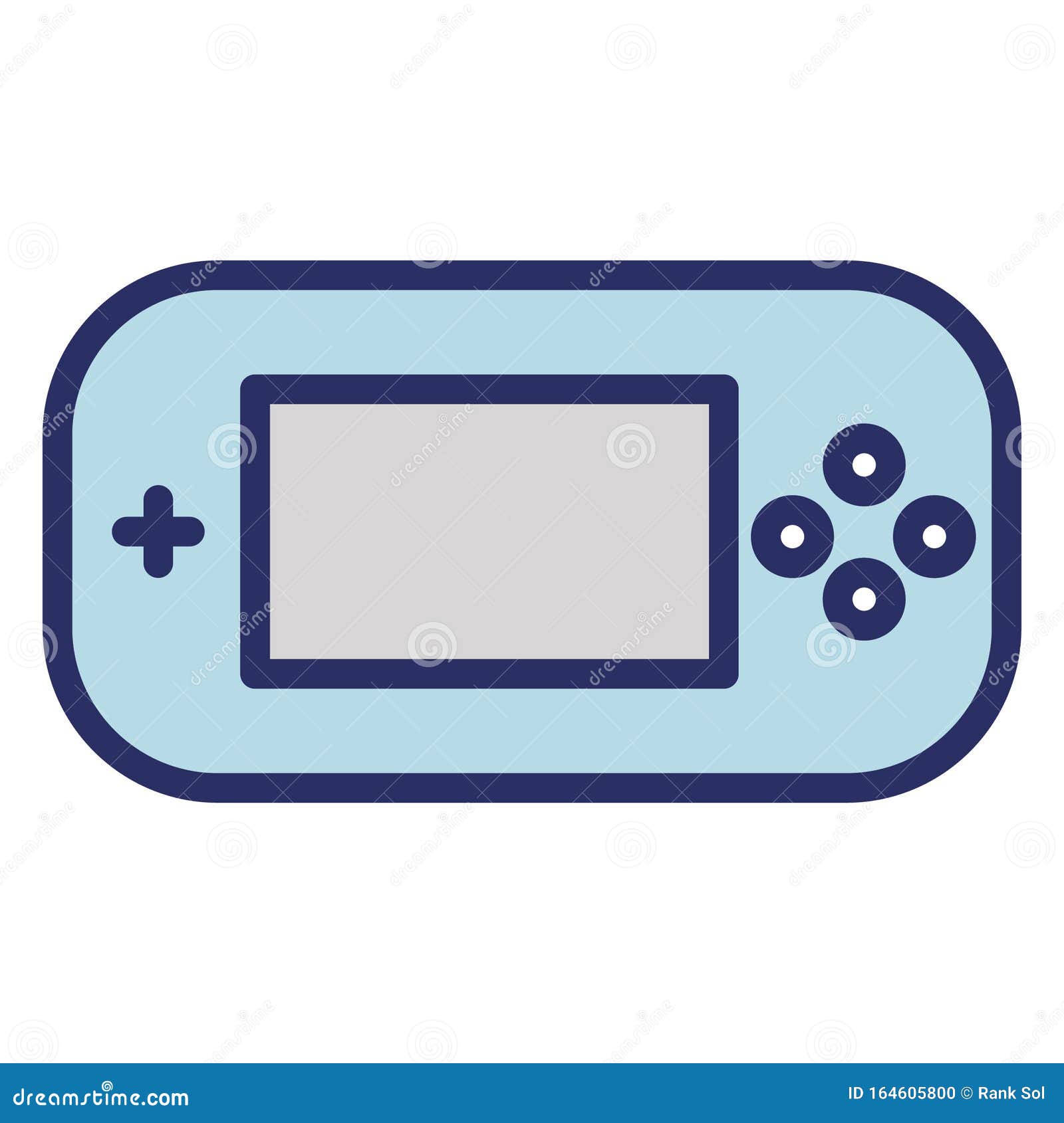 Game Device Isolated Vector Icon Fully Editable Stock Vector ...