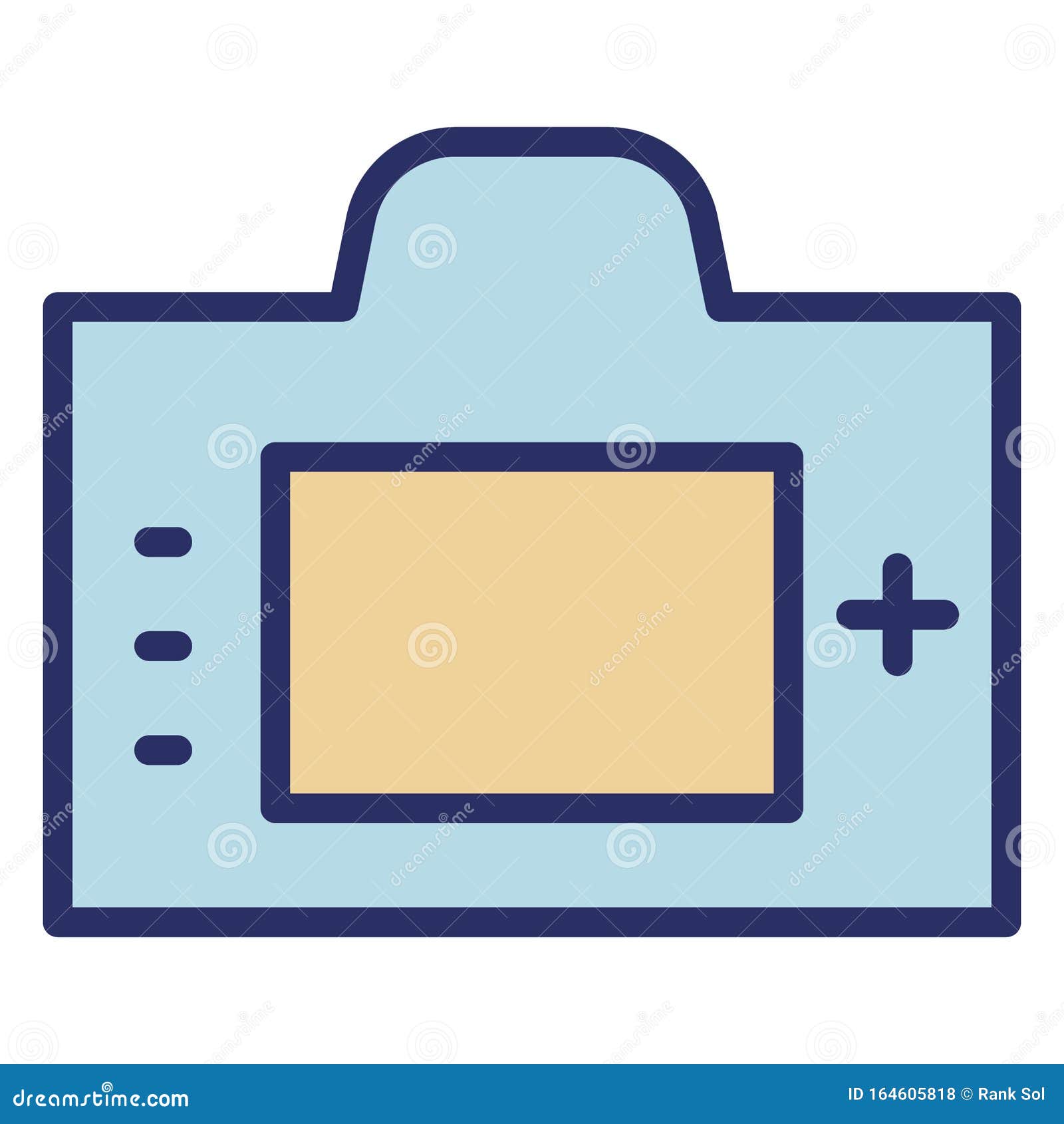 Game Device Isolated Vector Icon Fully Editable Stock Vector ...