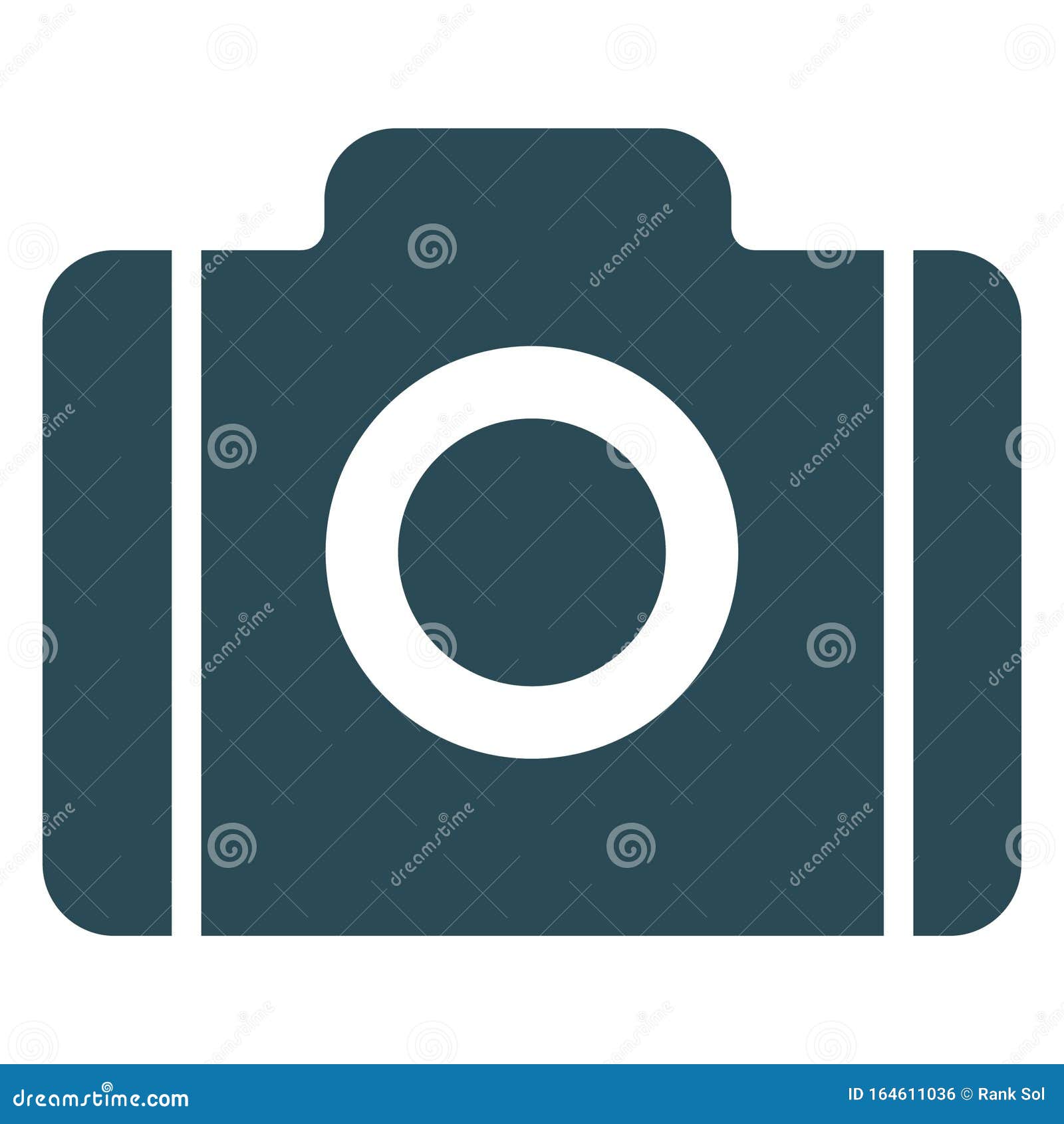 Camera Isolated Vector Icon Fully Editable Stock Vector - Illustration ...