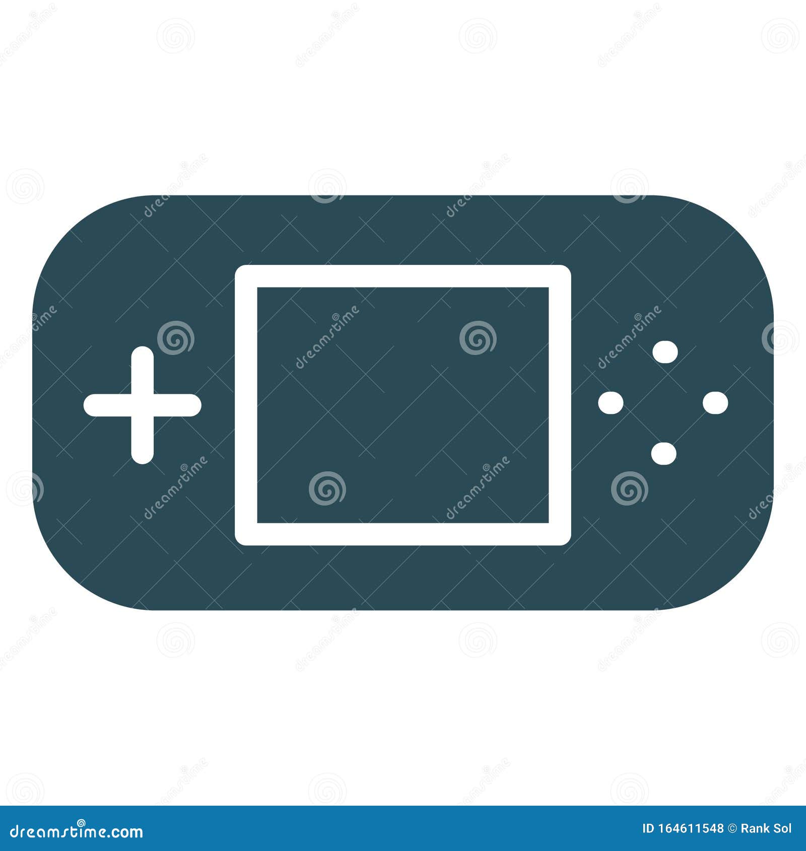 Game Device Isolated Vector Icon Fully Editable Stock Vector ...