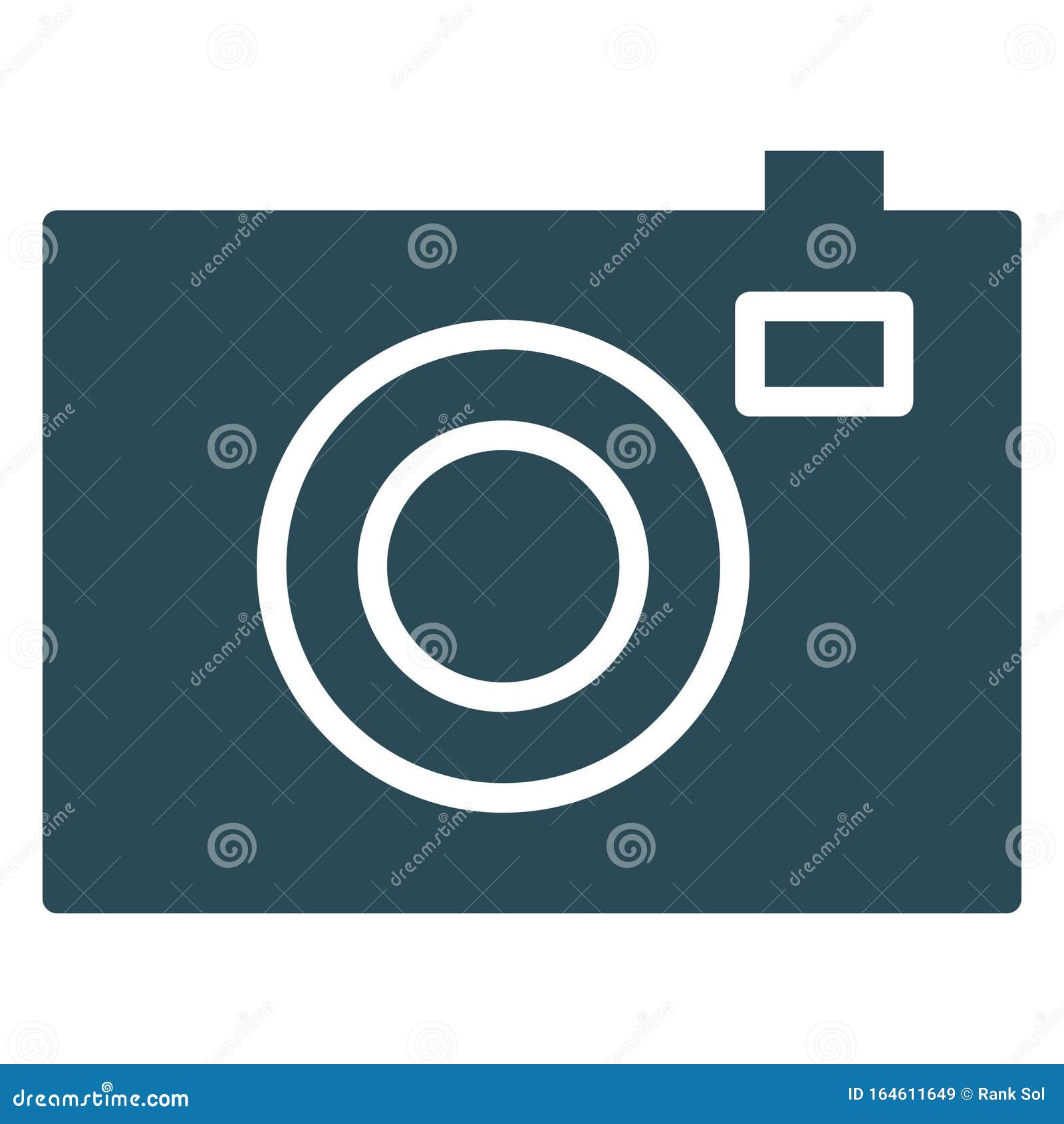 Cam Isolated Vector Icon Fully Editable Stock Vector - Illustration of ...