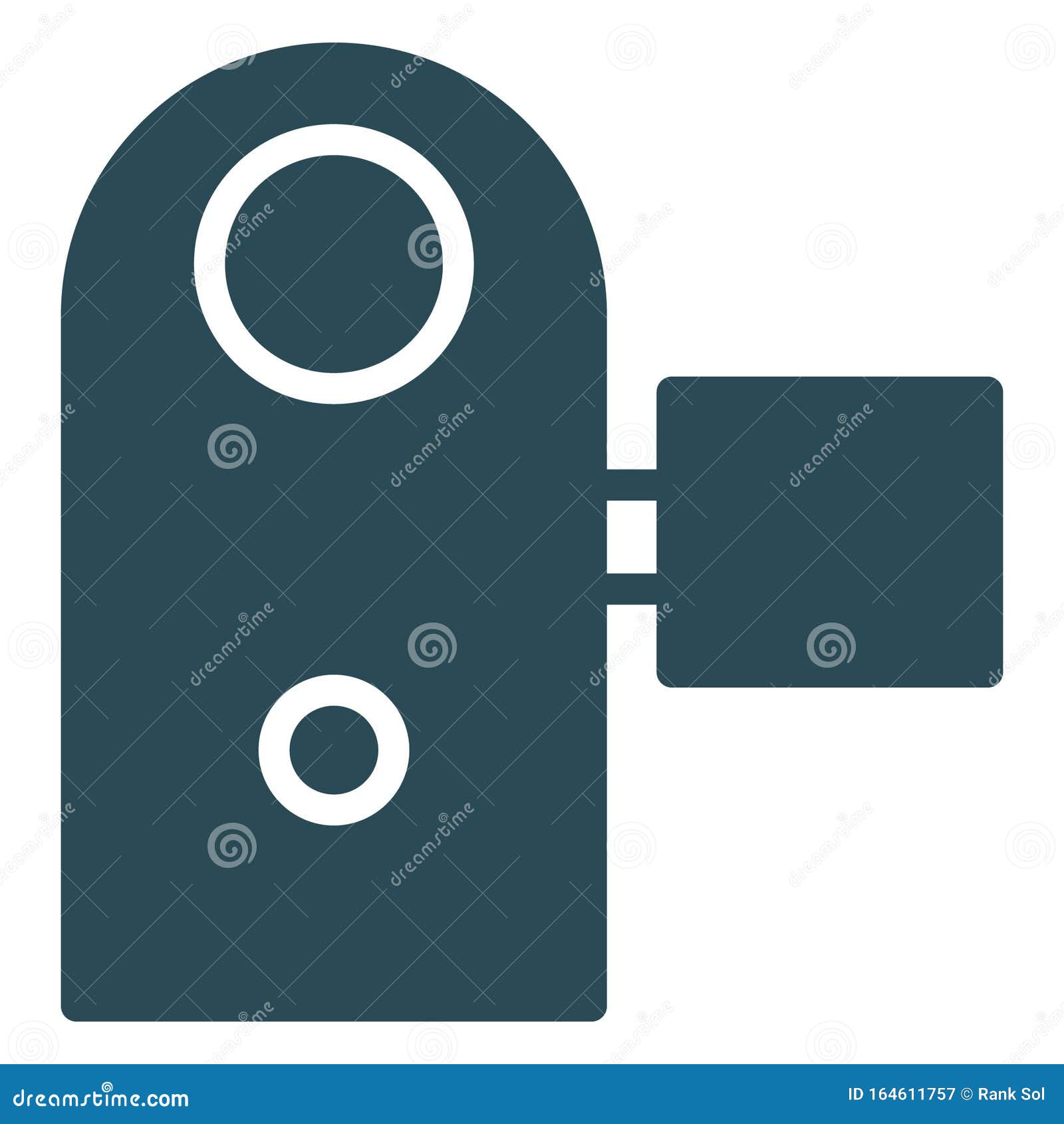 Cam Isolated Vector Icon Fully Editable Stock Illustration ...