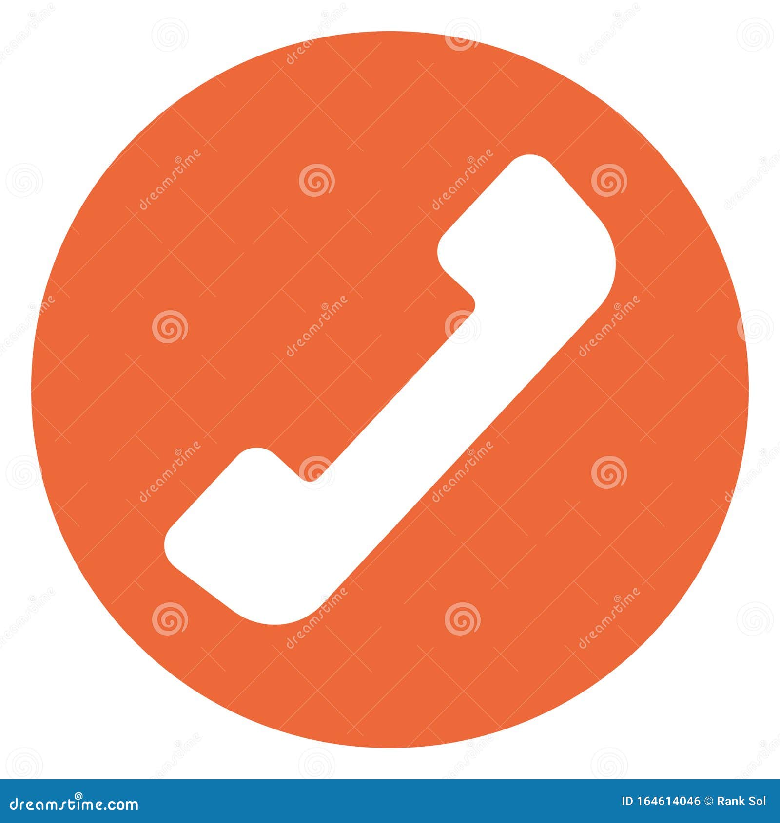 Incoming Call Isolated Vector Icon Fully Editable Stock Vector ...