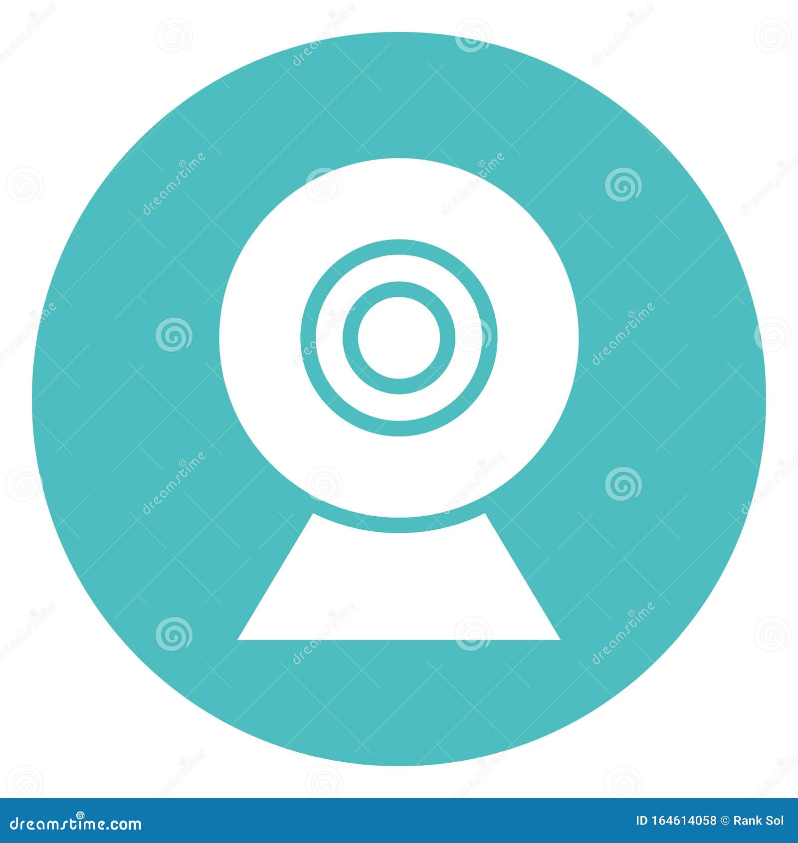 Cam Isolated Vector Icon Fully Editable Stock Vector - Illustration of ...