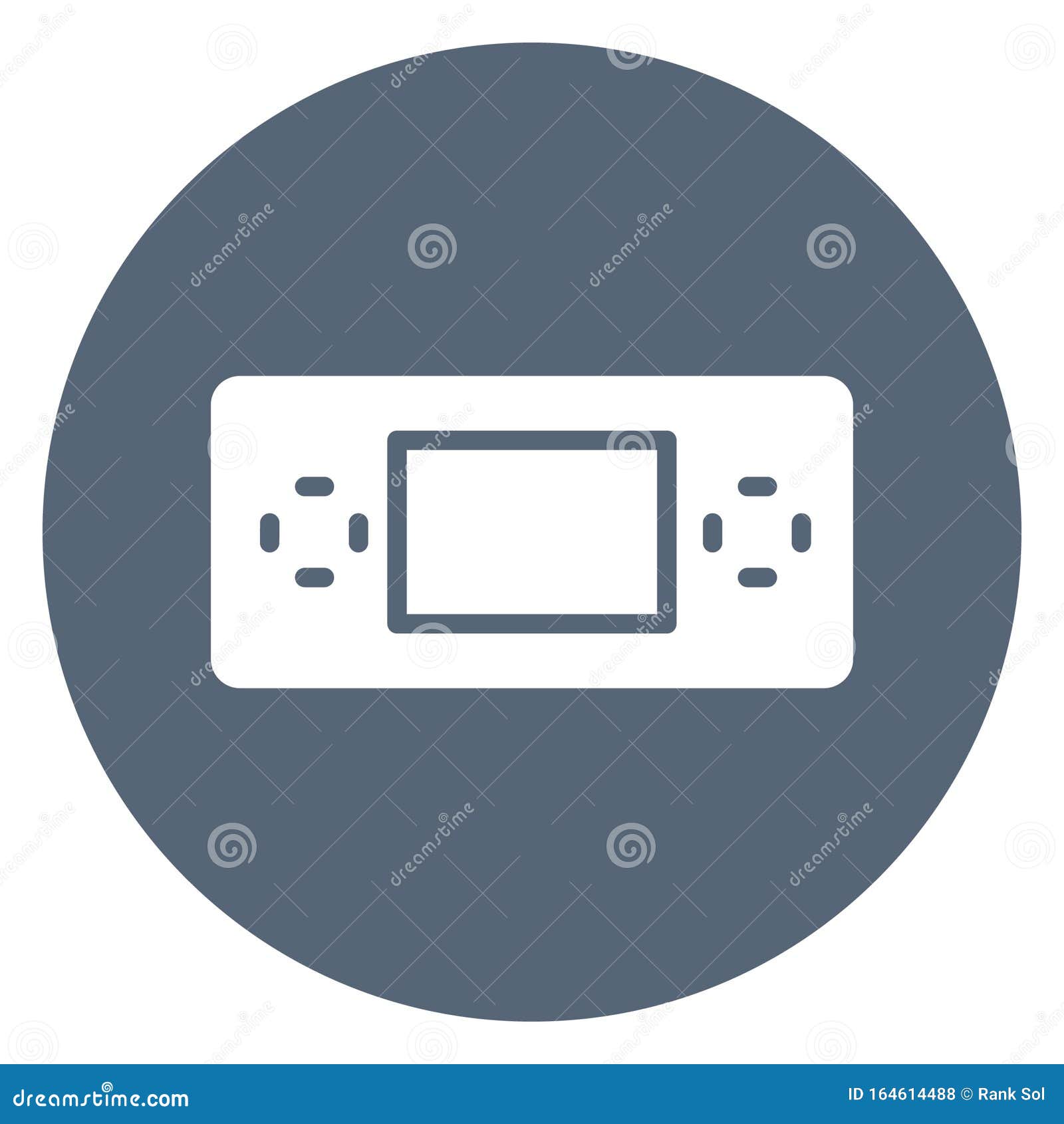 Game Device Isolated Vector Icon Fully Editable Stock Vector ...