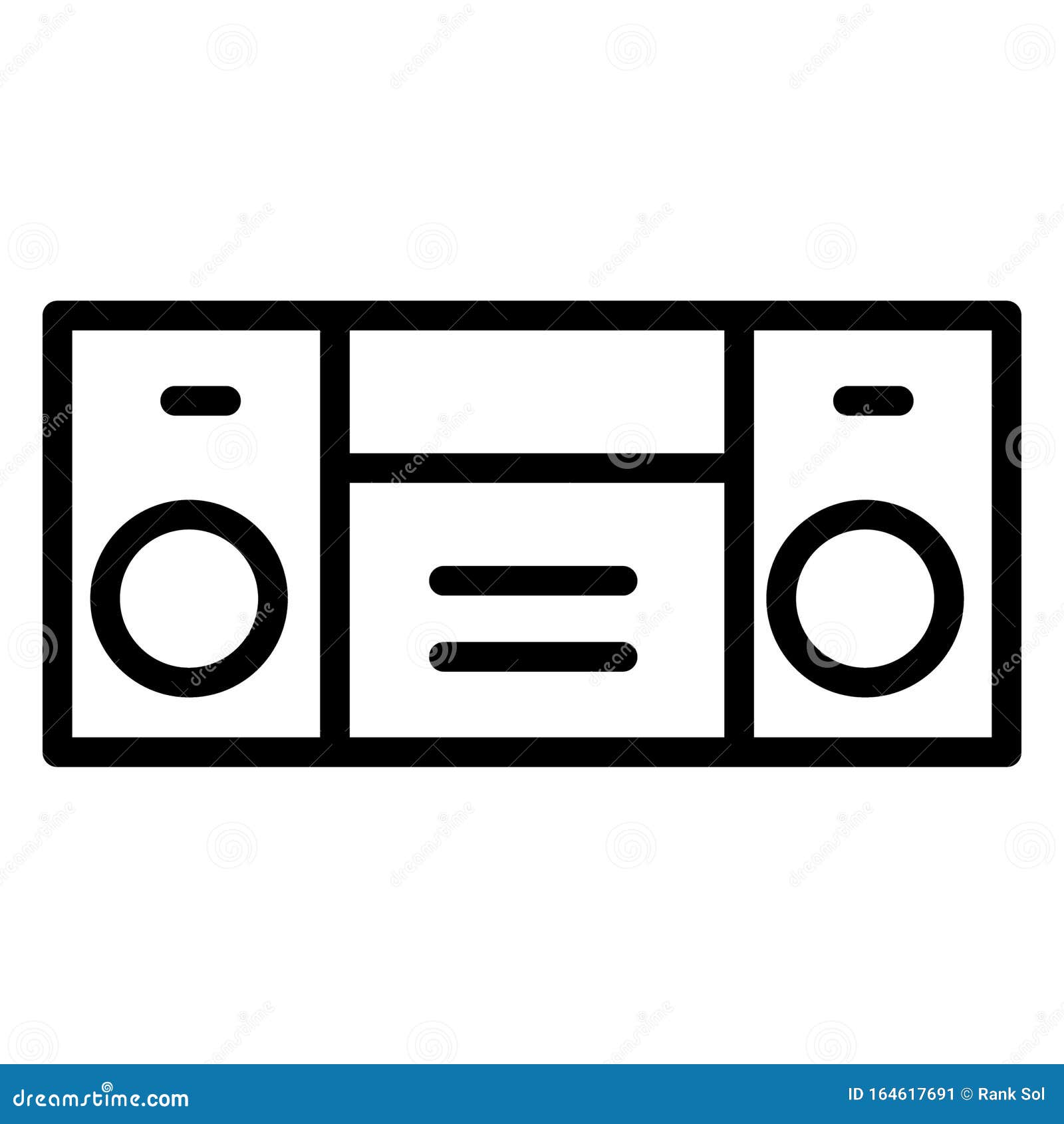 Keyboard Instrument Isolated Vector Icon Fully Editable Stock Vector ...