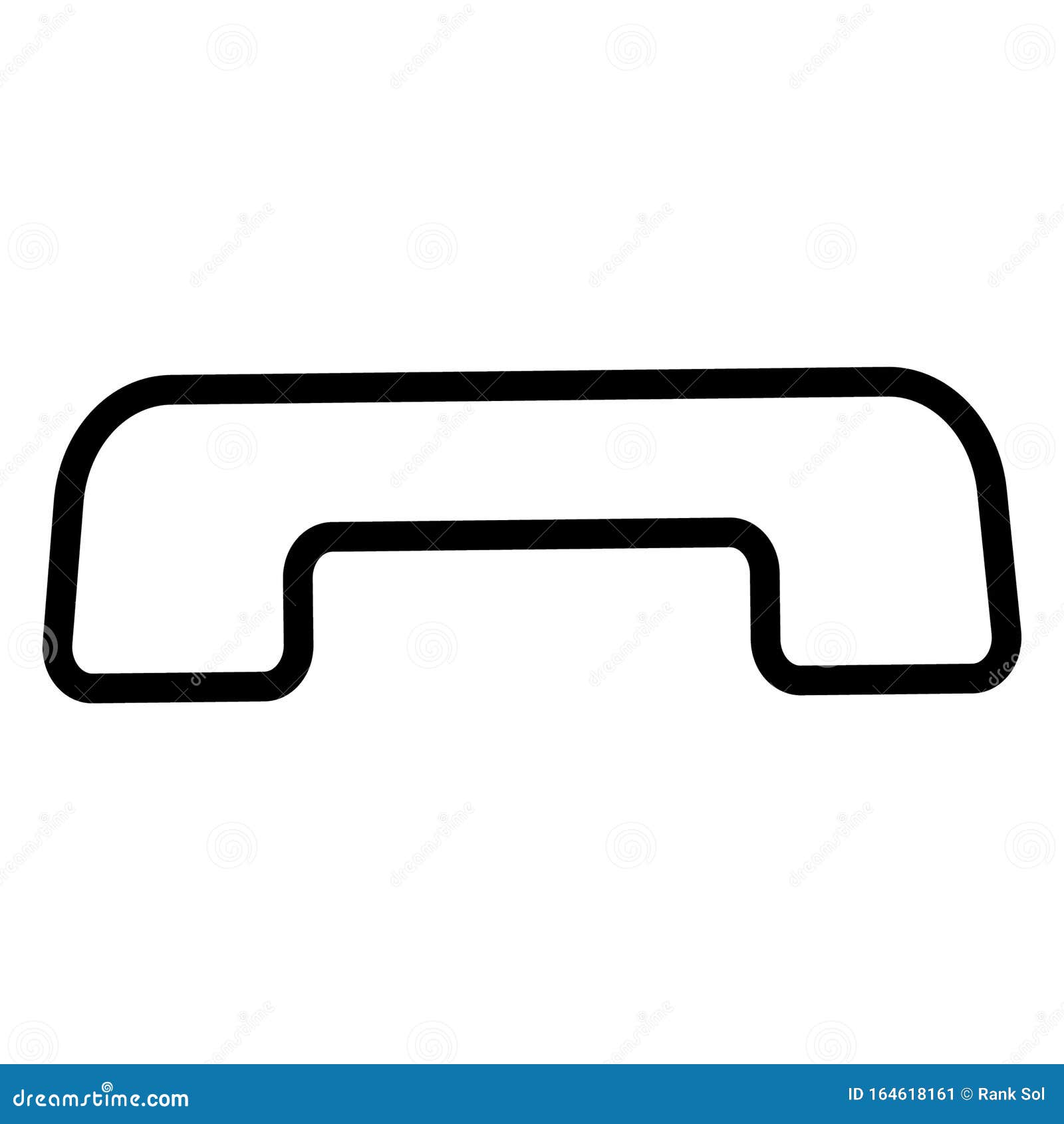 Call Isolated Vector Icon Fully Editable Stock Vector - Illustration of ...