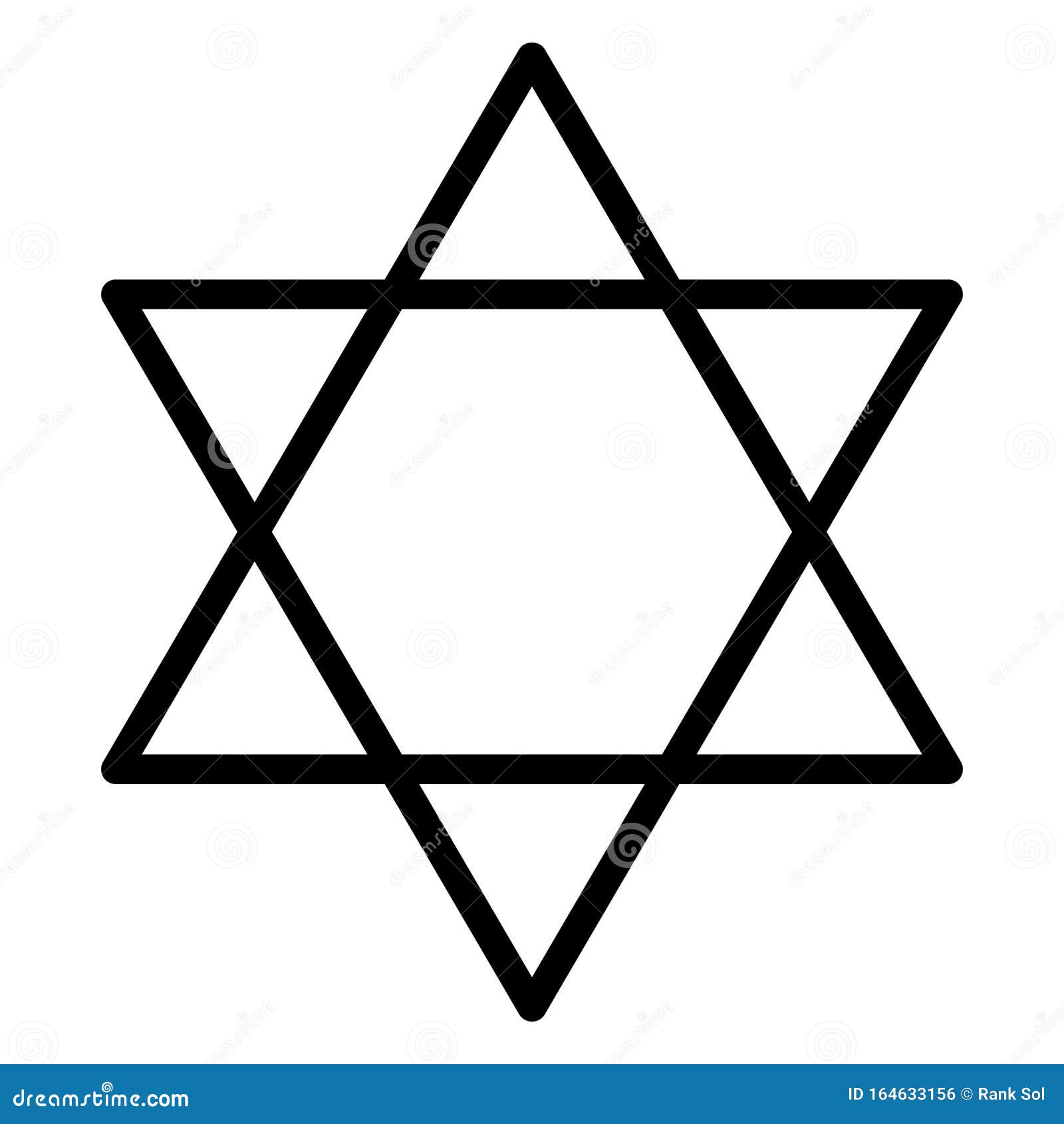 Judaism Isolated Vector Icon Which Can Easily Modify or Edit Stock ...