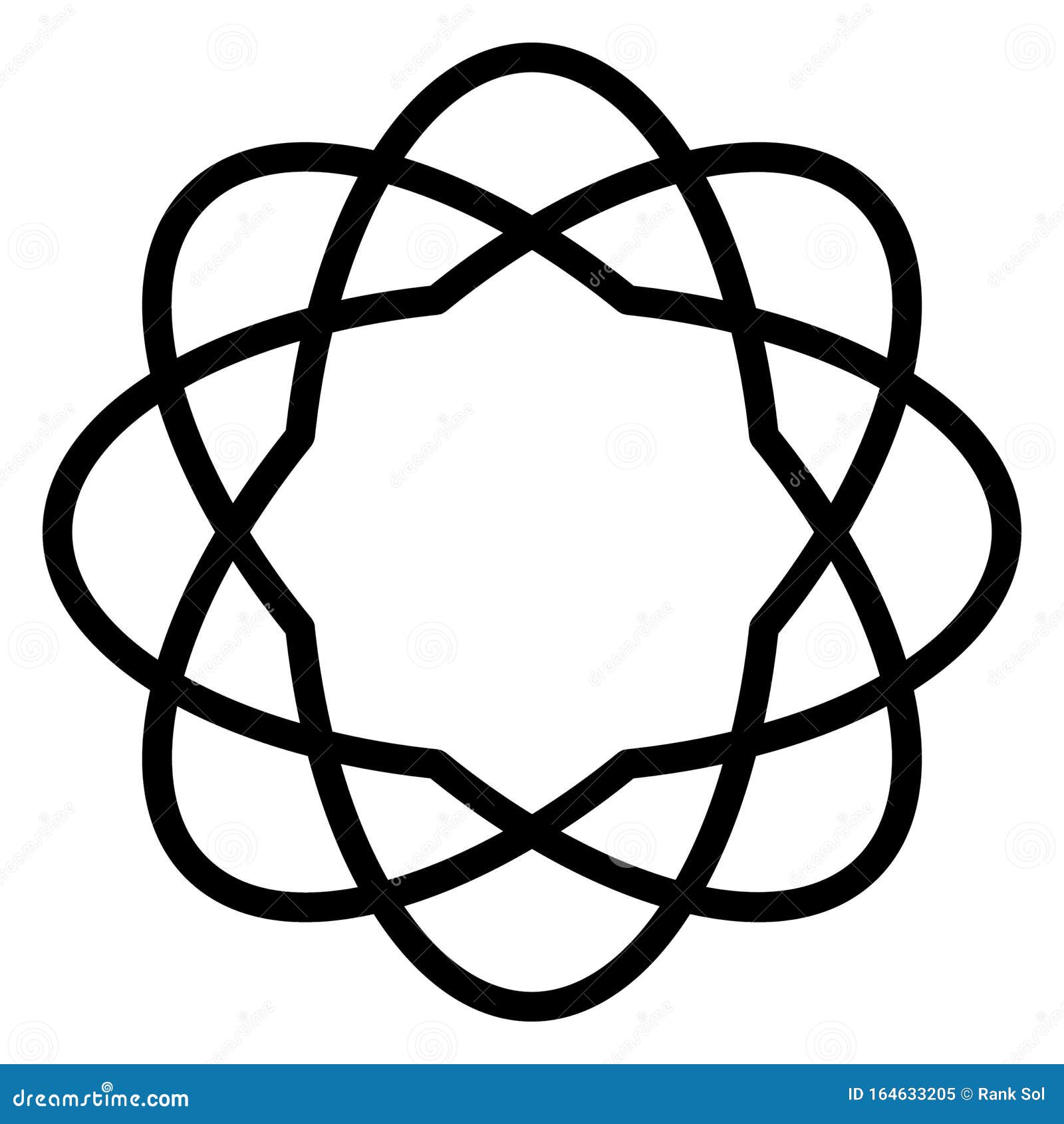Atheism Isolated Vector Icon Which Can Easily Modify or Edit Stock ...