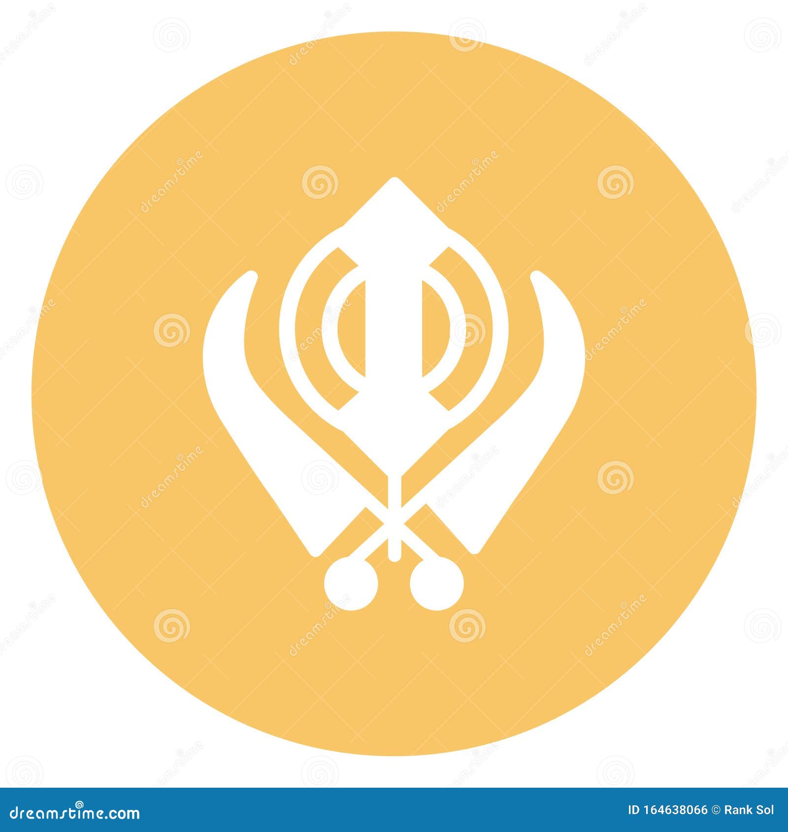 Sikhism Isolated Vector Icon Which Can Easily Modify or Edit Stock ...